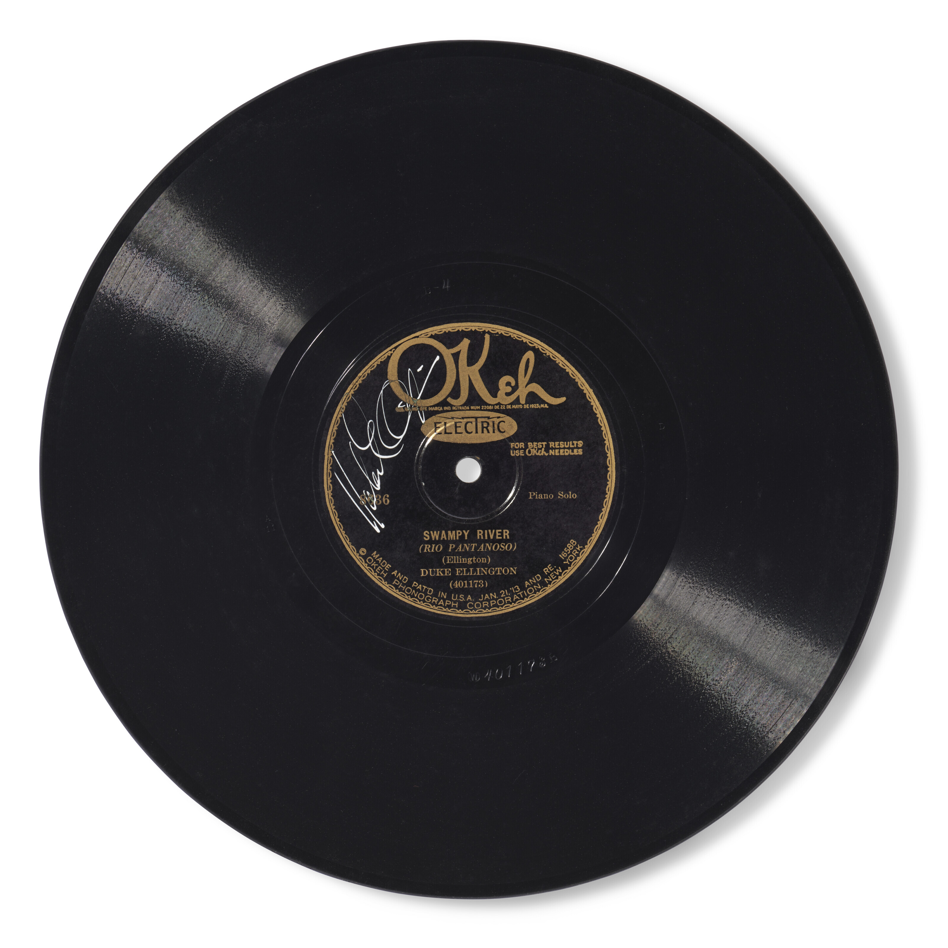 Record signed, DUKE ELLINGTON | Christie’s