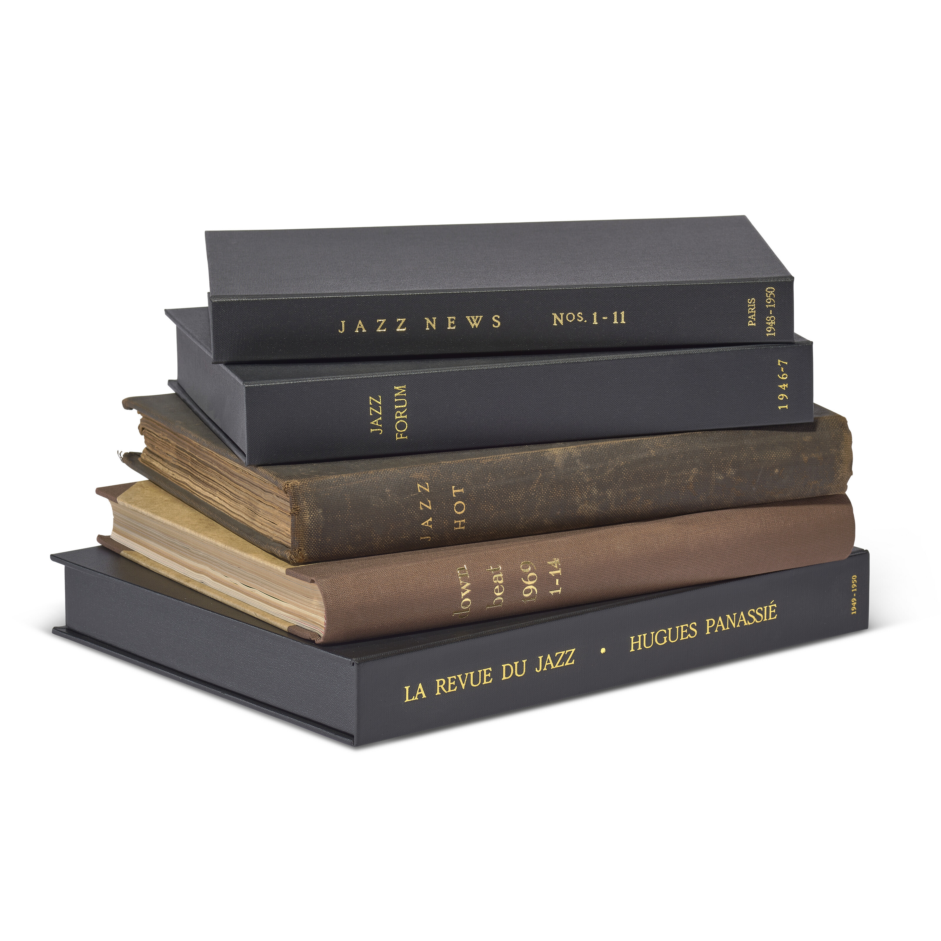 Jazz Periodicals: 66 issues, HUGUES PANASSIE, DAN MORGENSTERNS AND ...