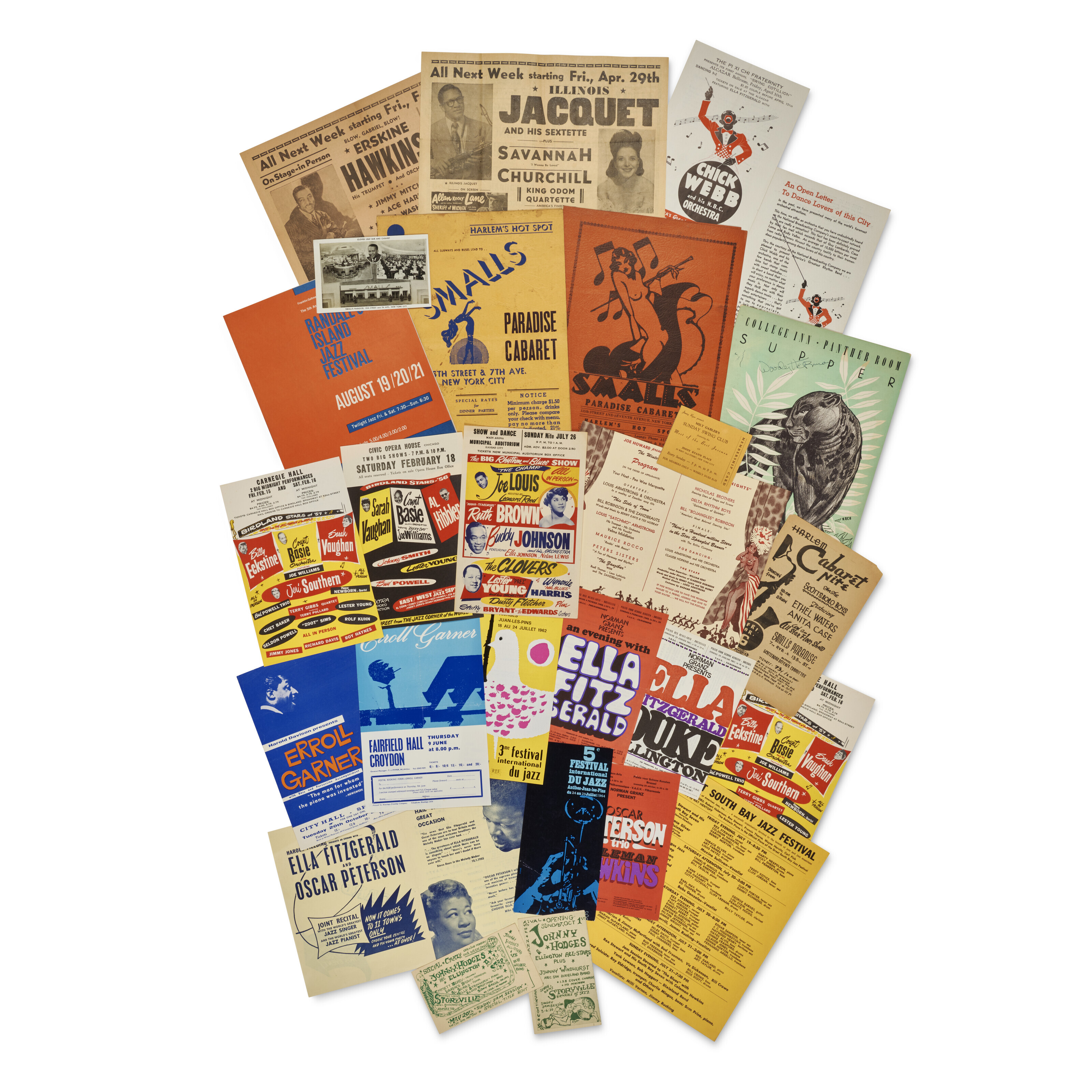 Jazz: A collection of concert handbills, programmes and other ephemera ...