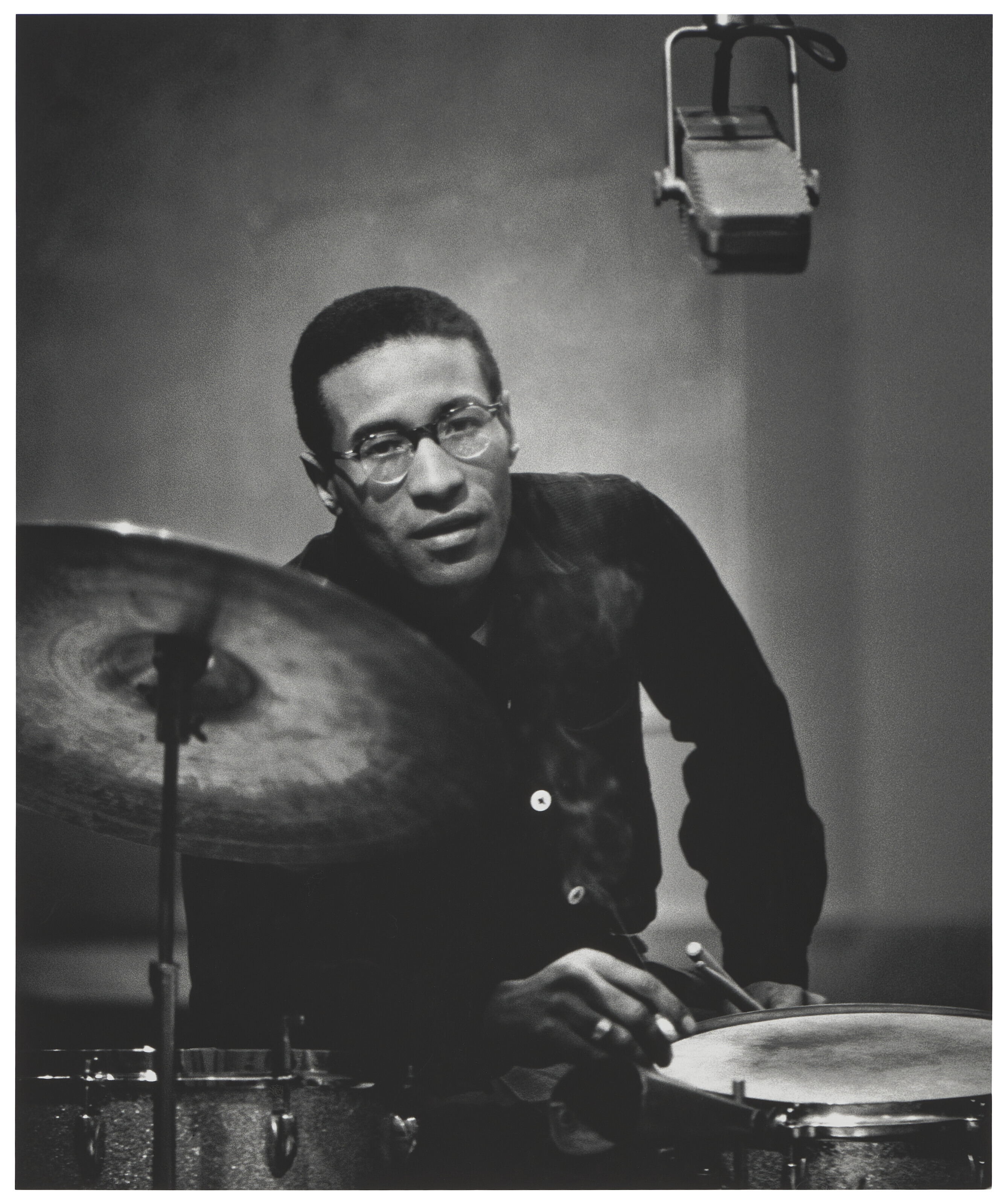Max Roach, NYC, 1950, HERMAN LEONARD | Christie’s