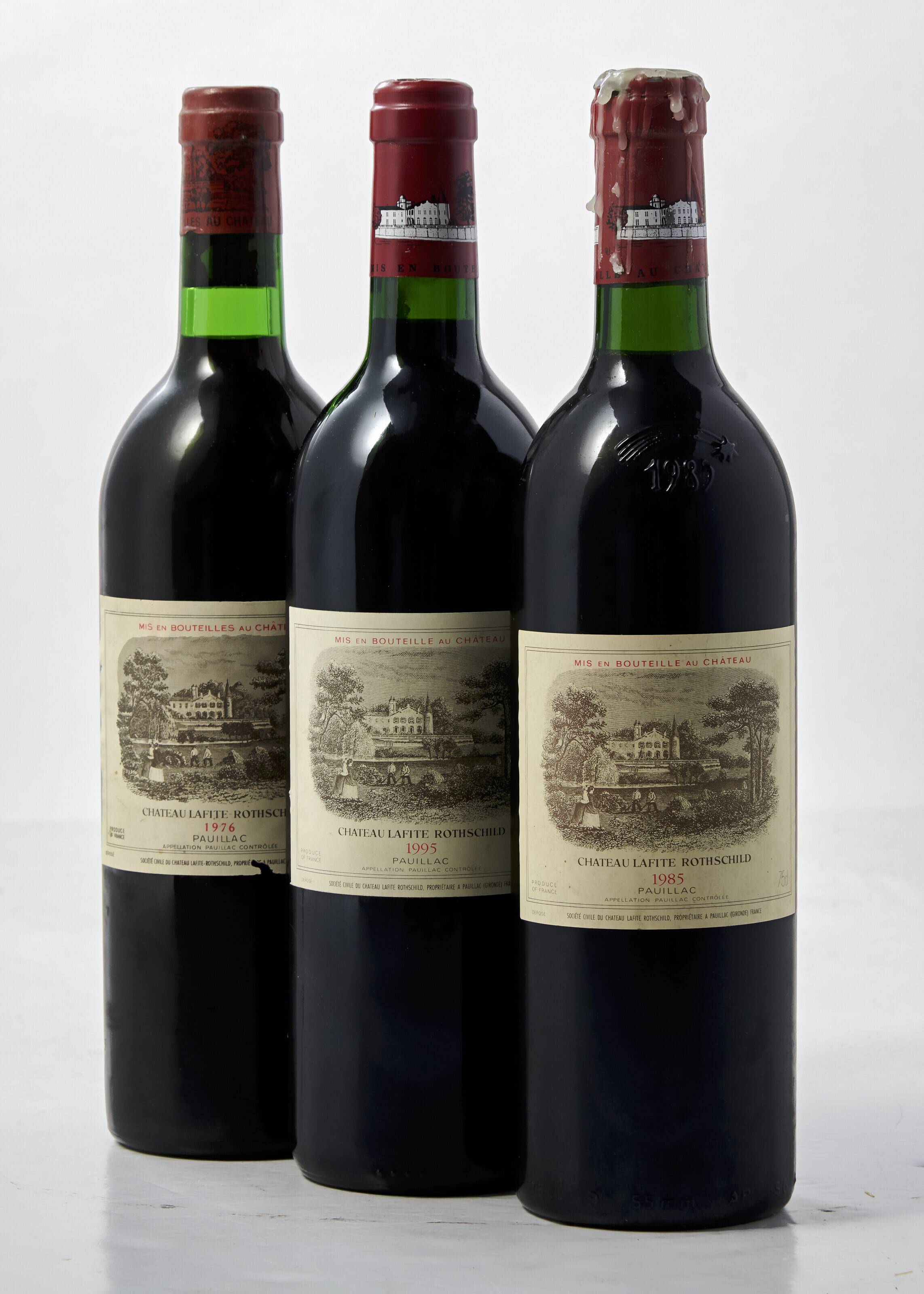 Mixed Lafite-Rothschild 1976-1995, Château Lafite-Rothschild ...