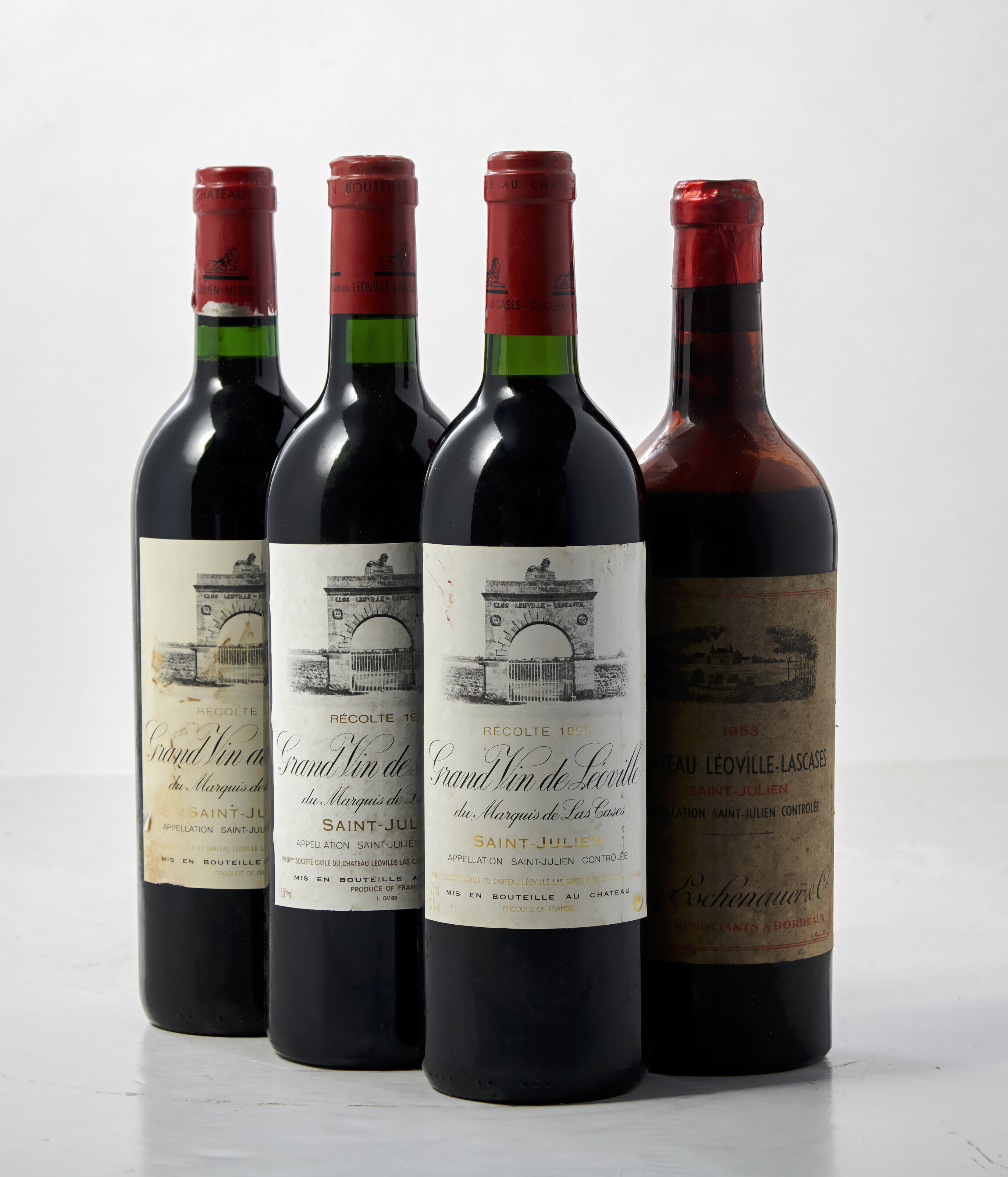 Mixed Léoville-Las-Cases 1953-1998, Château Léoville-Las-Cases 1953One ...