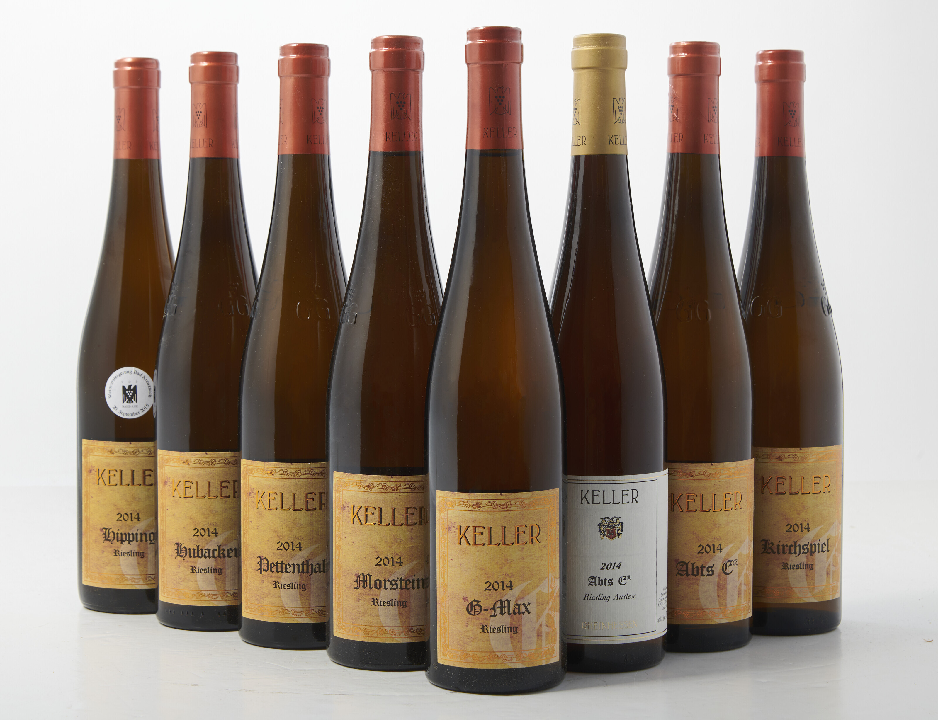 Keller 'Kellerkiste' 2014, Keller,G Max 2014 (2)Abts E Großes Gewächs ...