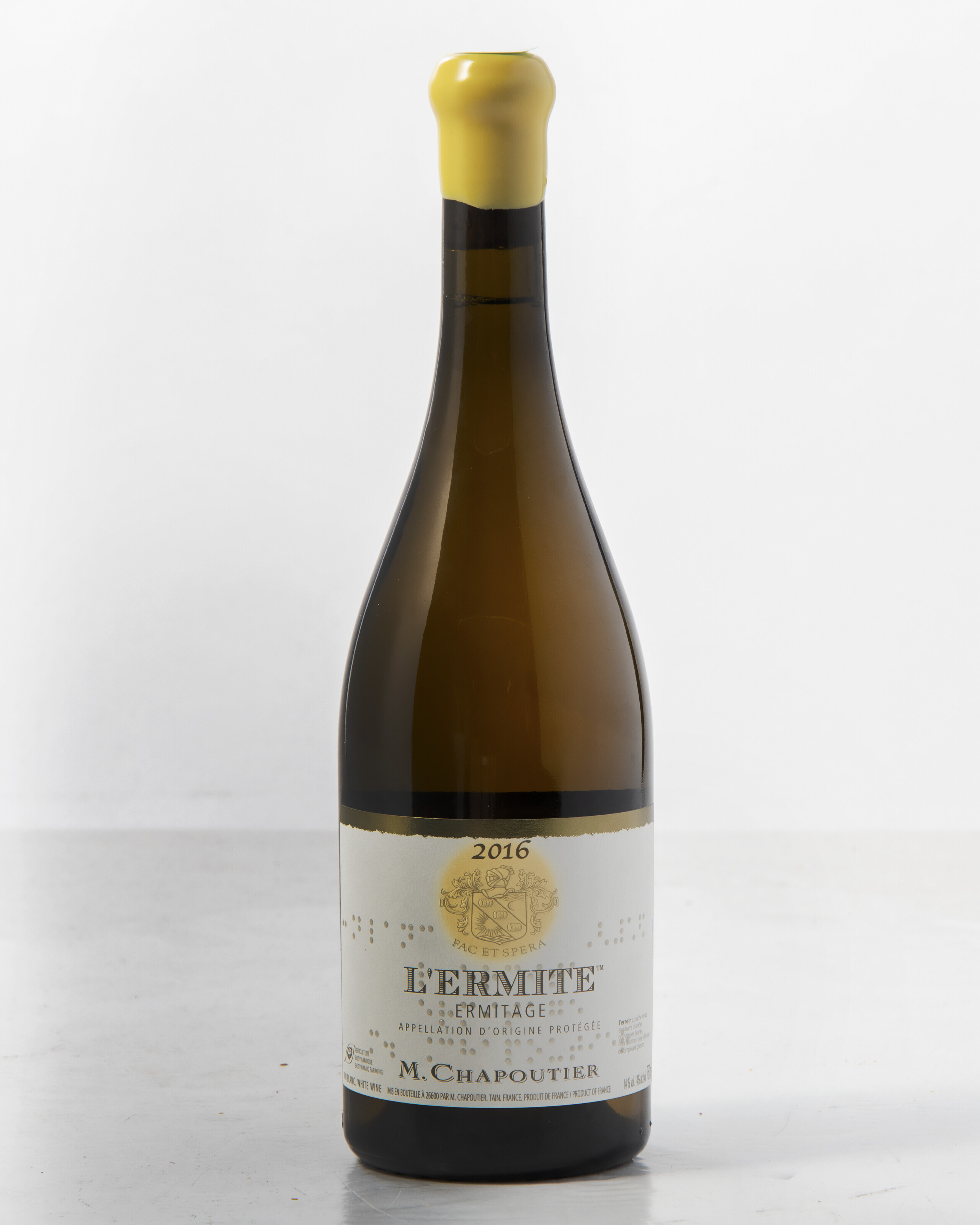 Chapoutier, Ermitage l'Ermite Blanc 2016, Rhône In original wooden case ...