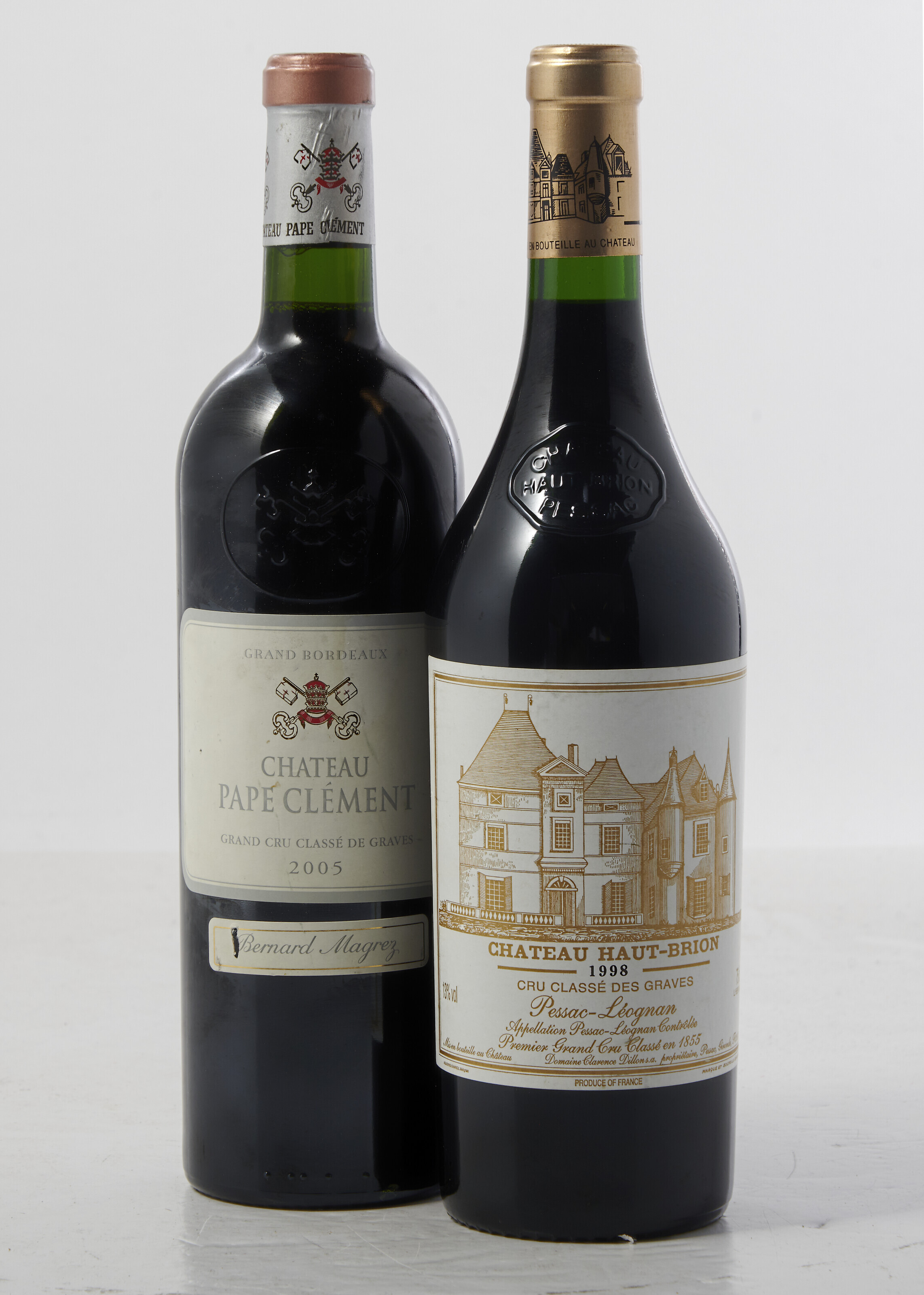 Mixed Haut-Brion and Pape Clement 1998-2005, Château Haut-Brion ...