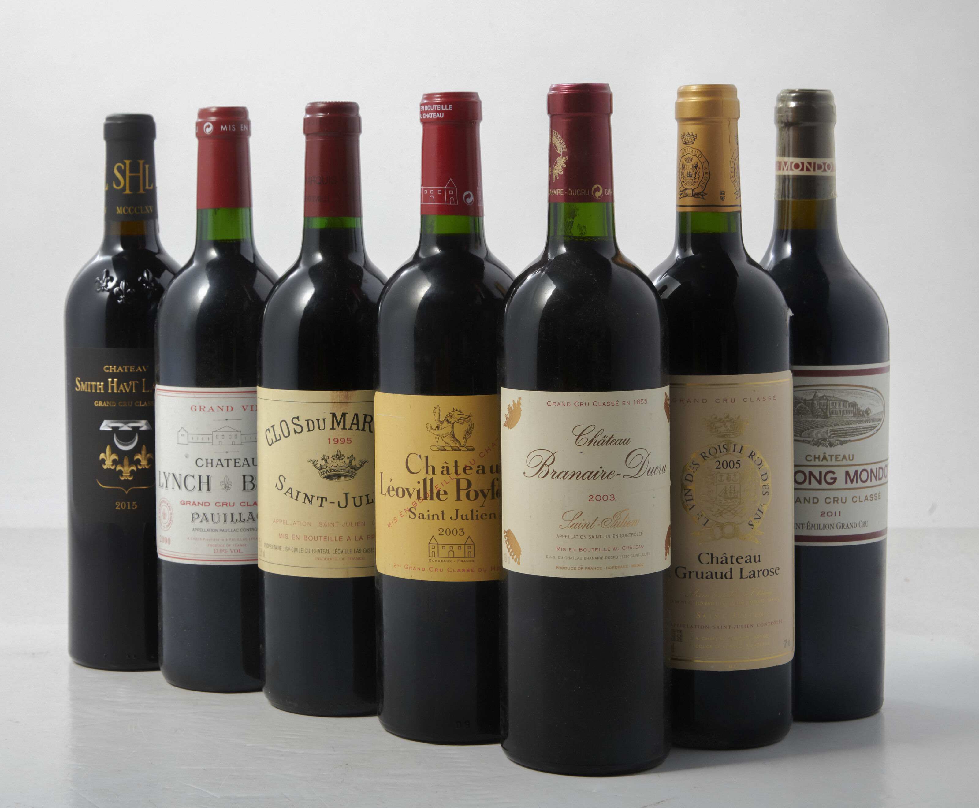Mixed Bordeaux 1995-2015, Clos du Marquis 1995Slightly bin-soiled ...