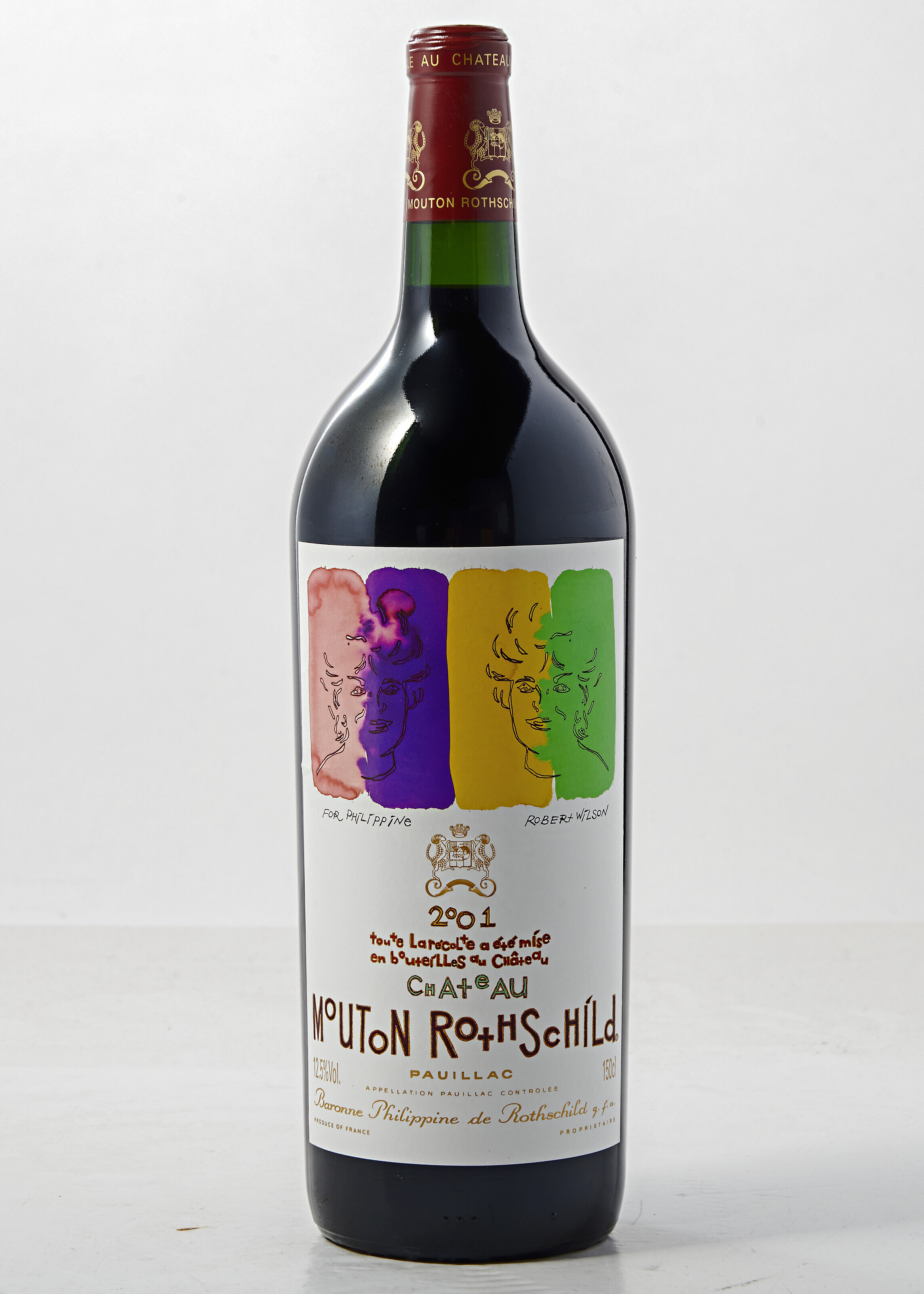Château Mouton-Rothschild 2001, Pauillac, 1er cru classéIn three-magnum original wooden cases ...
