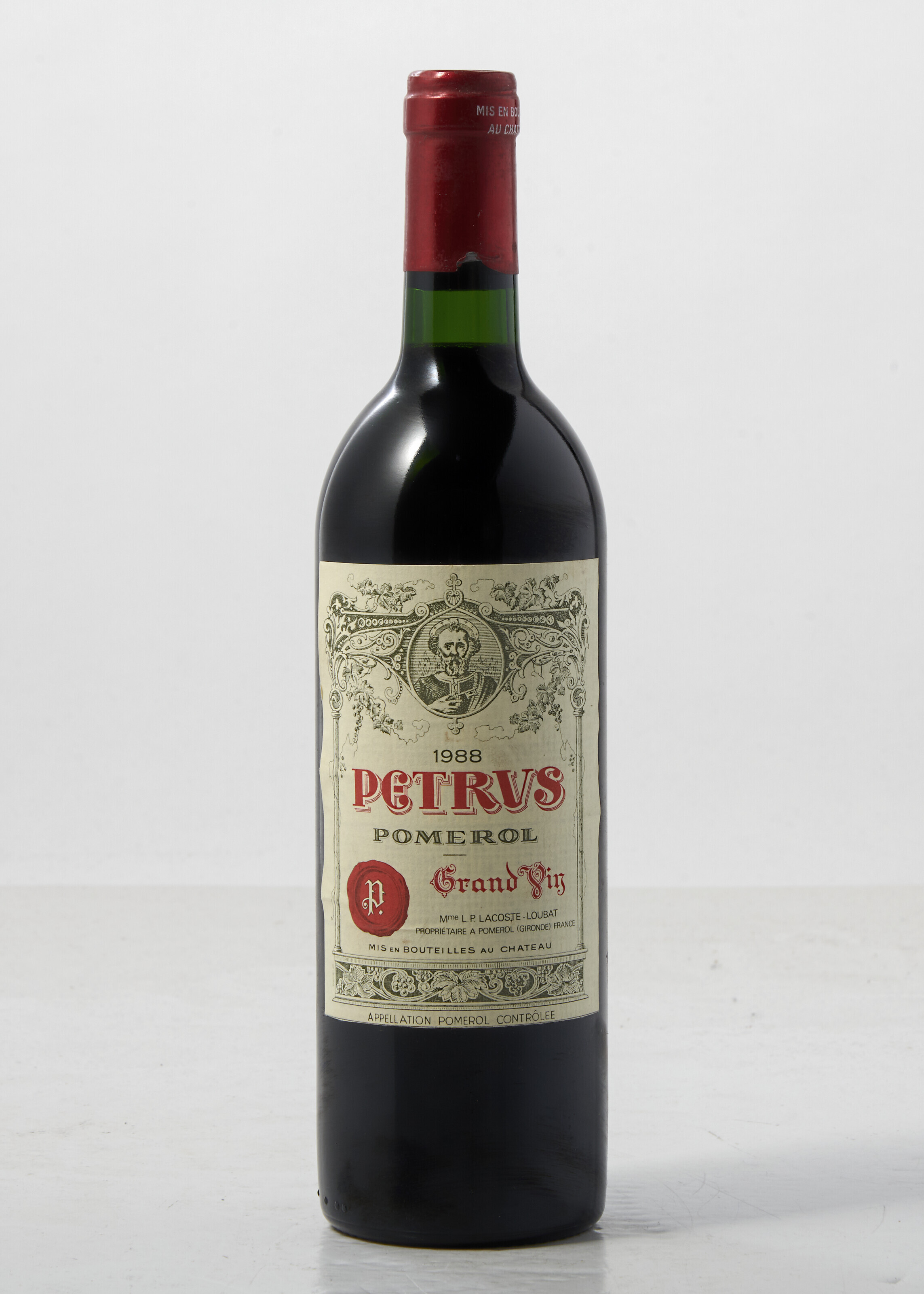 Petrus 1988, Pomerol, cru exceptionnelScuffed capsule. Good appearance ...