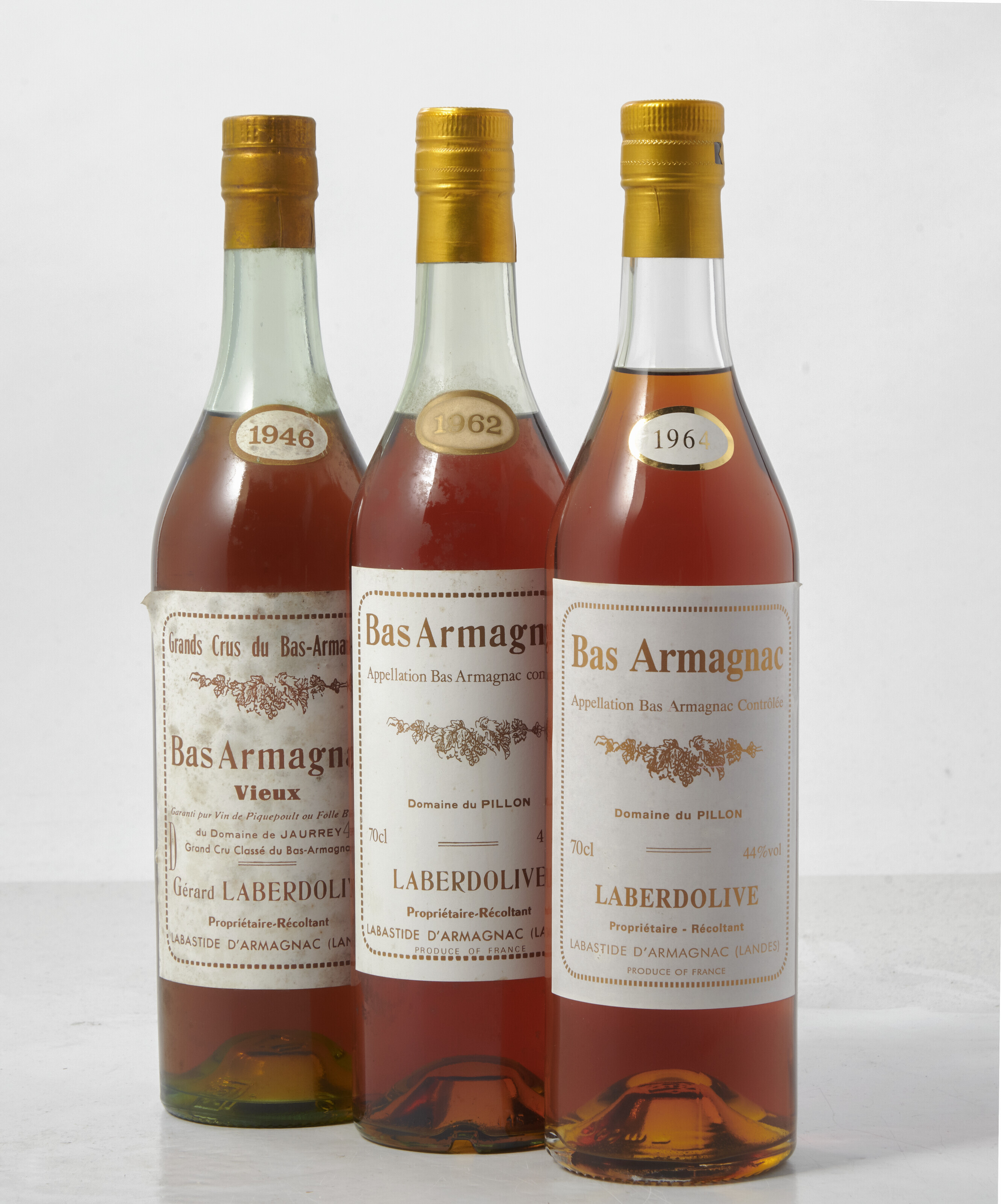 Mixed Laberdolive Bas Armagnac 1946-1964, Laberdolive Bas Armagnac ...