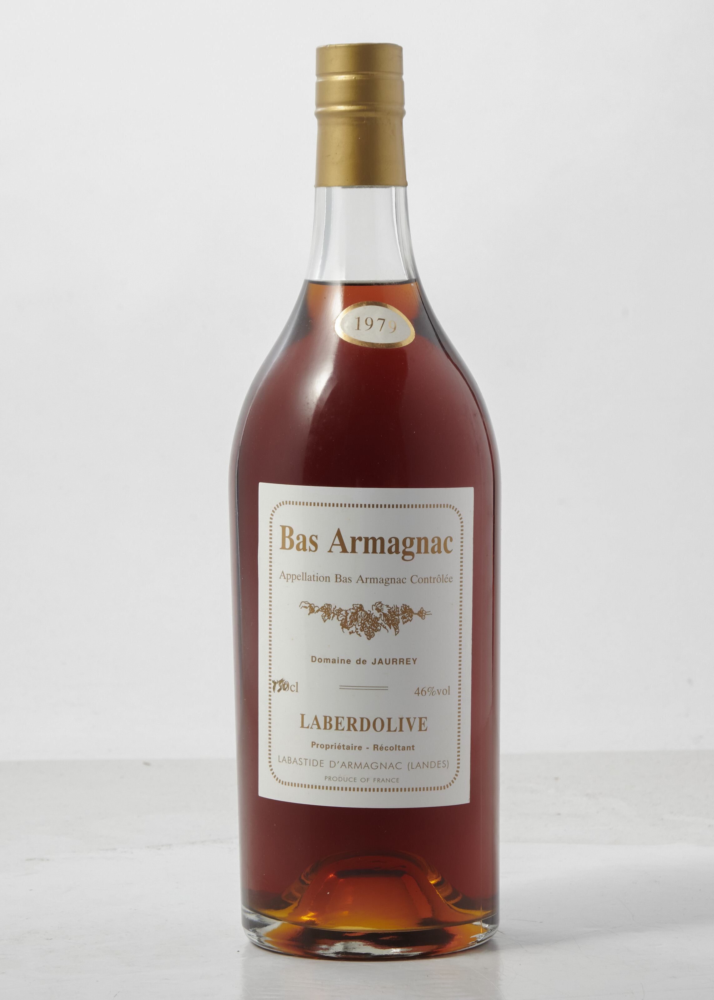 Laberdolive Bas Armagnac Domaine de Jaurrey 1979, ArmagnacExcellent ...