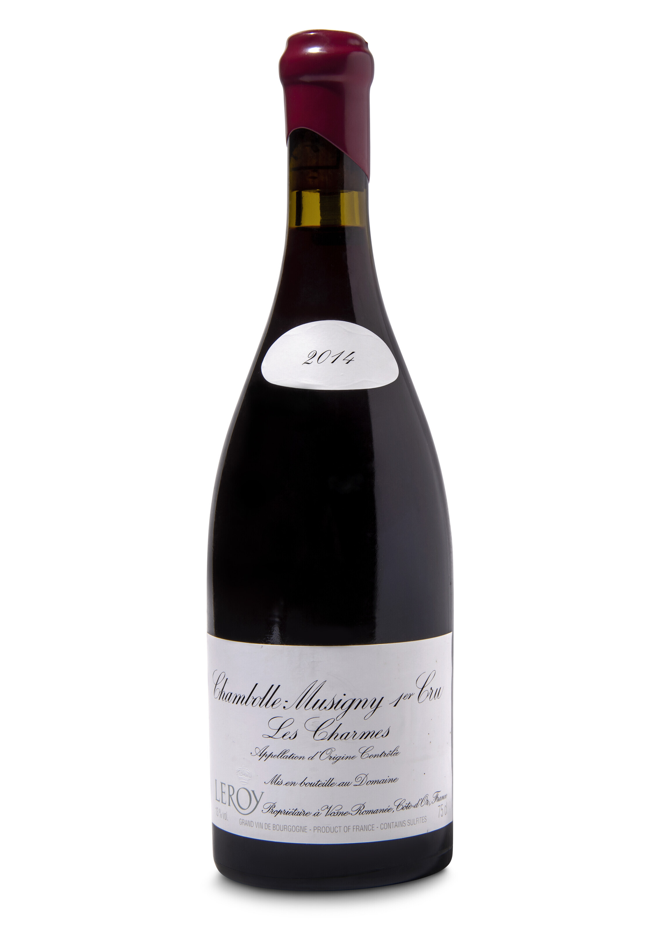Domaine Leroy, Chambolle Musigny Les Charmes 2014, Grand Cru, Côte de ...