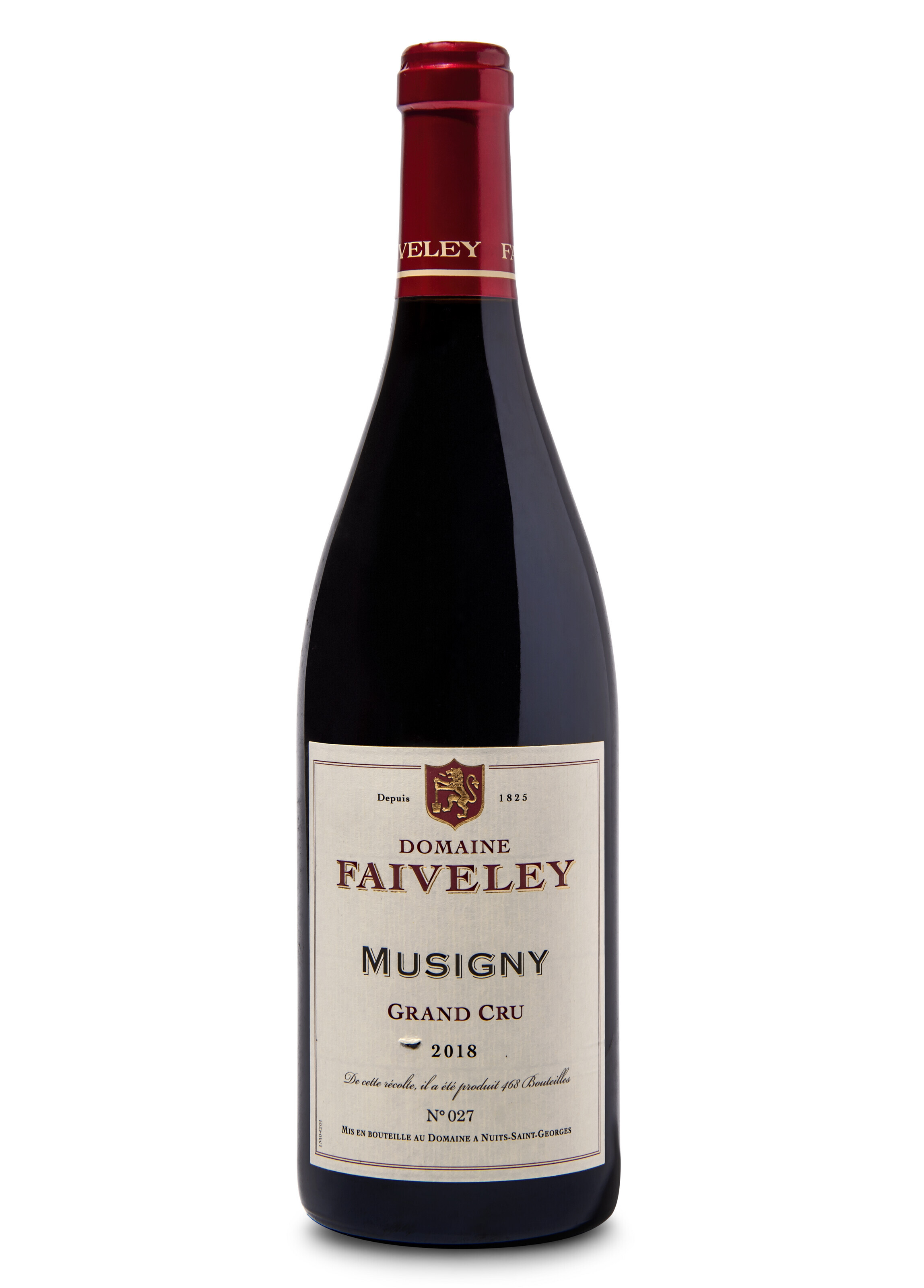 Domaine Faiveley, Musigny 2018, Grand Cru, Côte de NuitsNicked label ...