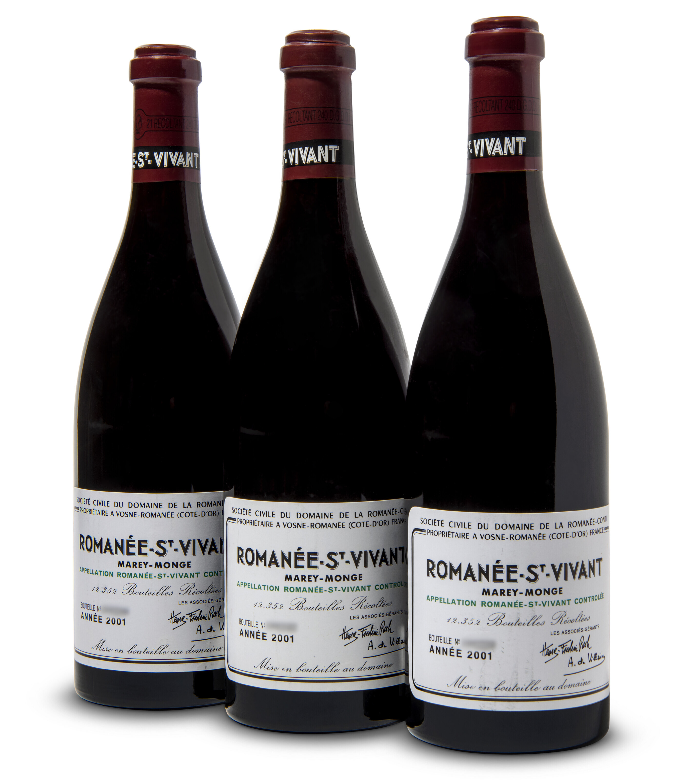 Domaine de la Romanée-Conti, Romanée-Saint-Vivant 2001, Grand Cru, Cote ...