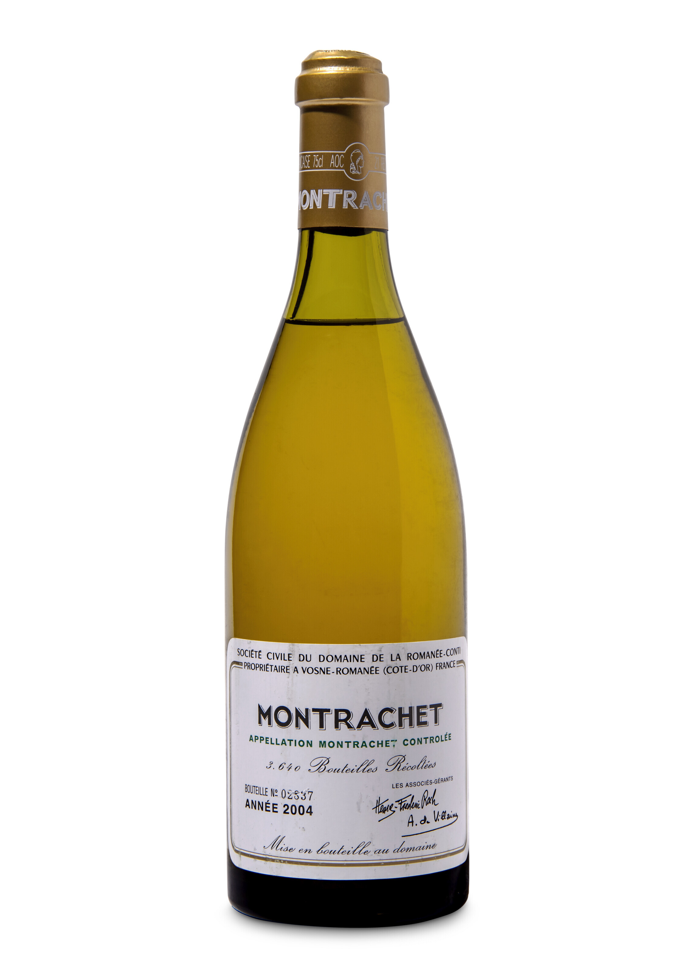 Domaine de la Romanée-Conti, Montrachet 2004, Grand Cru, Côte de ...