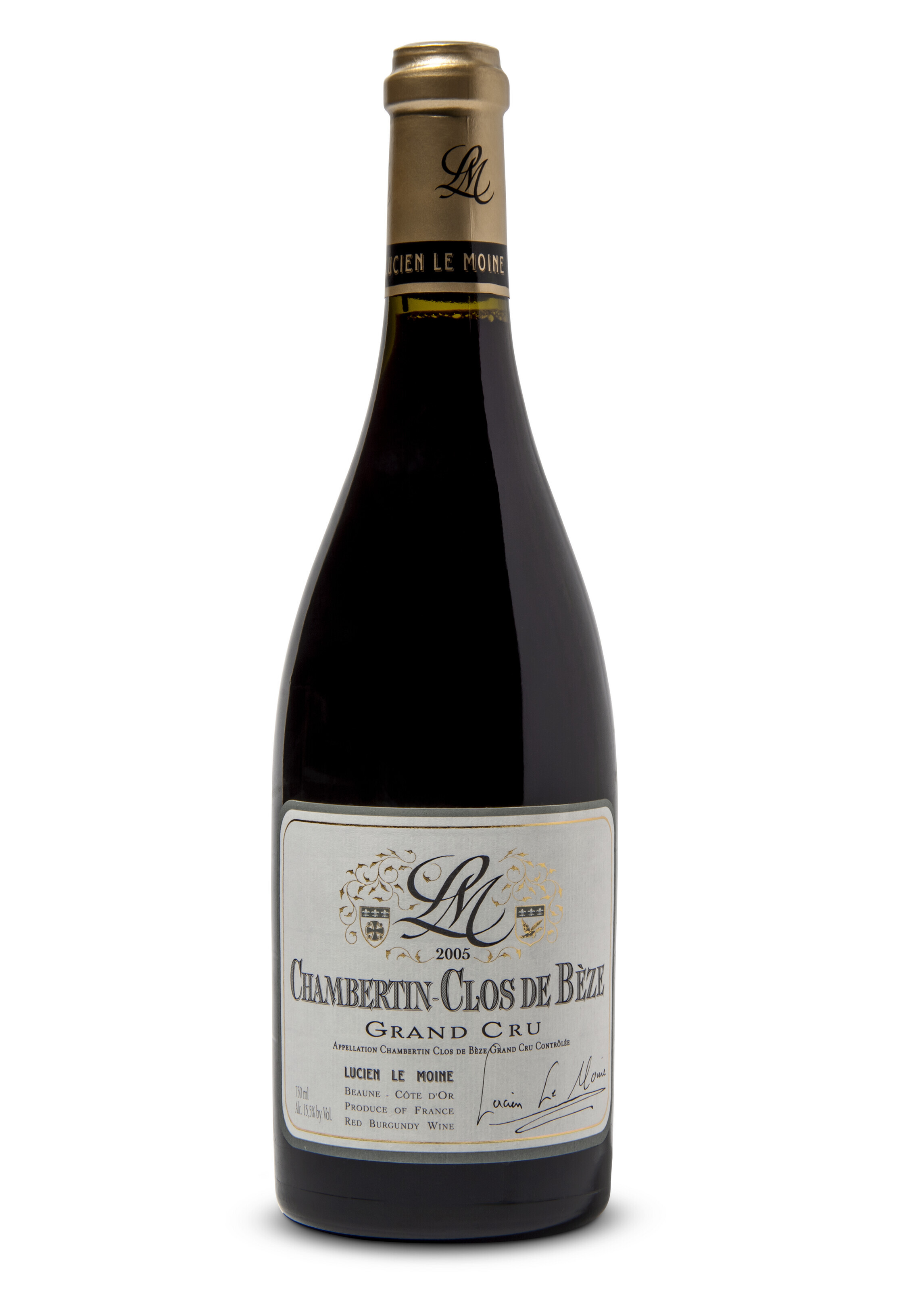 Lucien Le Moine, Chambertin Clos de Bèze 2005, Grand Cru, Côte de ...