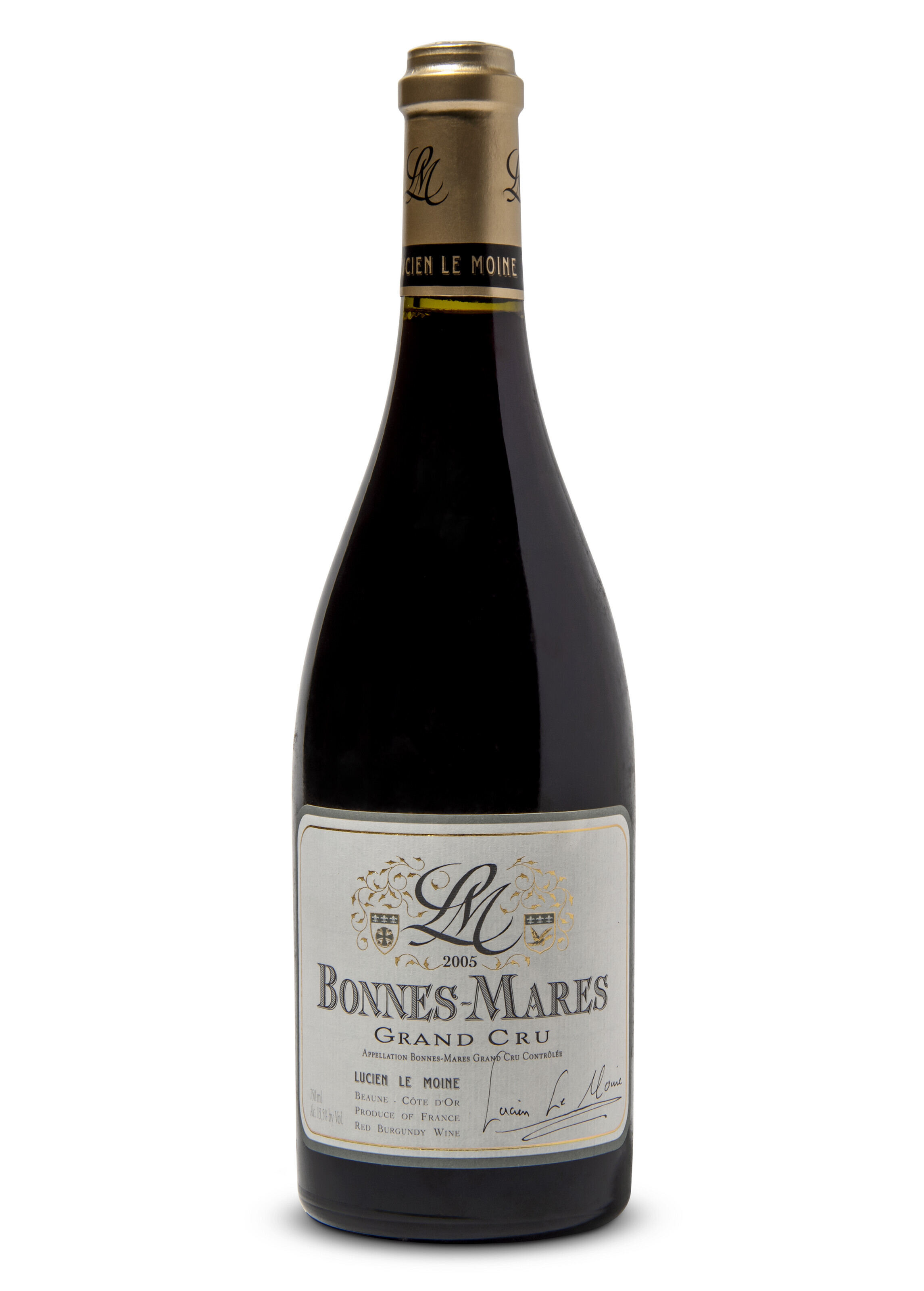 Lucien Le Moine, Bonnes Mares 2005, Grand Cru, Côte de NuitsIn original ...