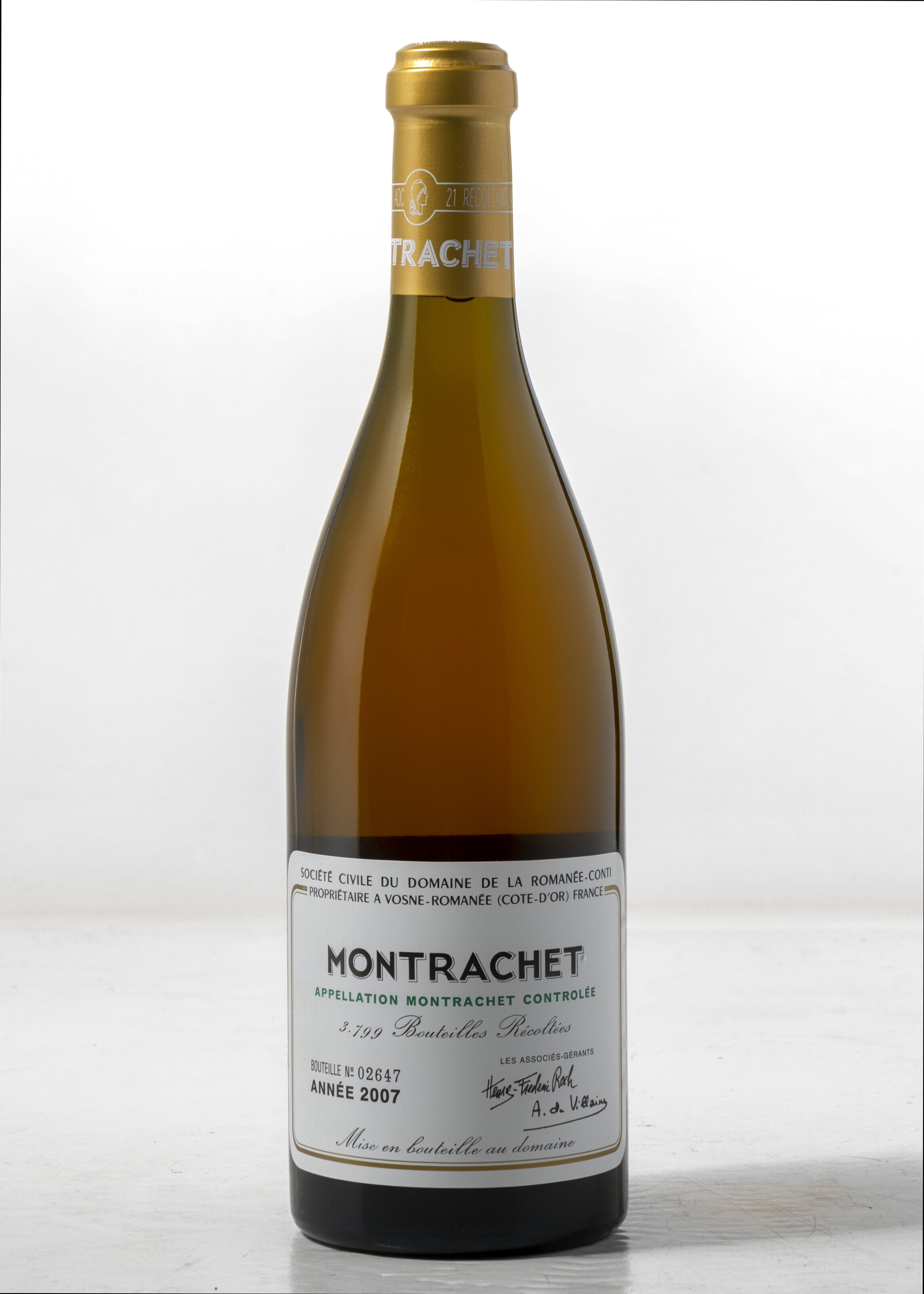 Domaine de la Romanée-Conti, Montrachet 2007, Grand Cru, Côte de ...