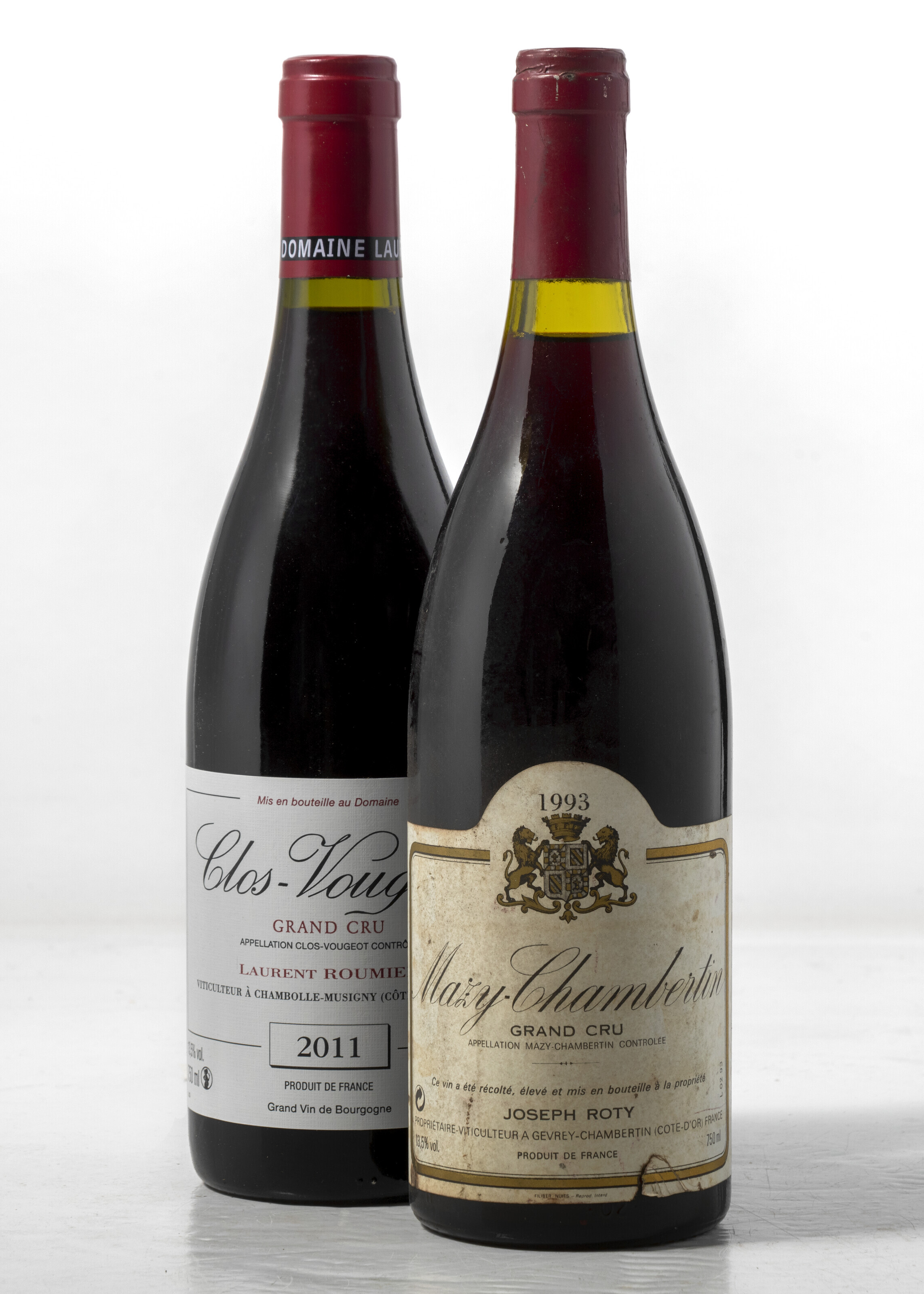 Mixed Clos Vougeot and Mazy Chambertin 1993-2011, Joseph Roty, Mazy ...