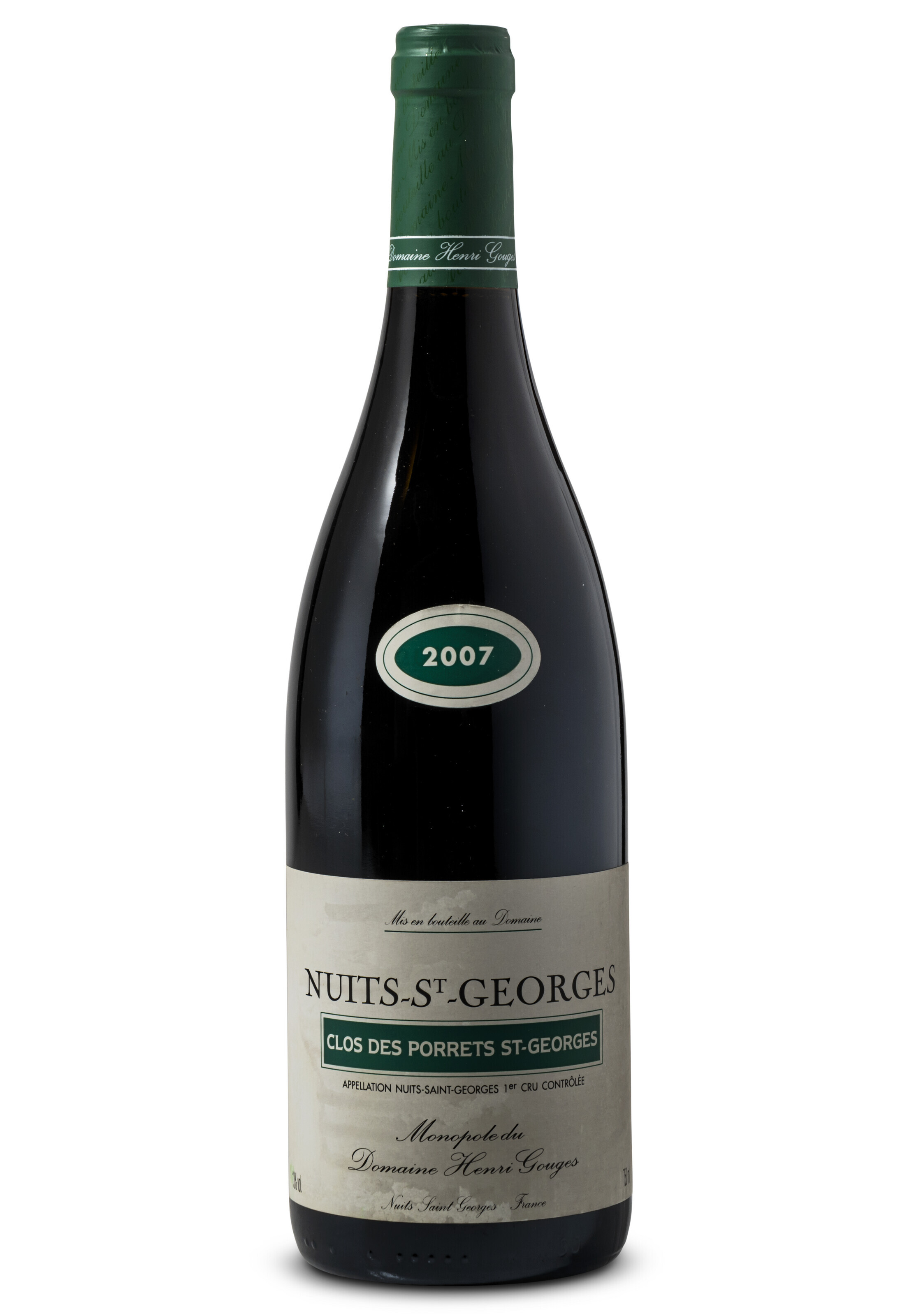 Henri Gouges, Nuits-Saint-Georges Clos des Porrets St Georges 2007, 1er ...