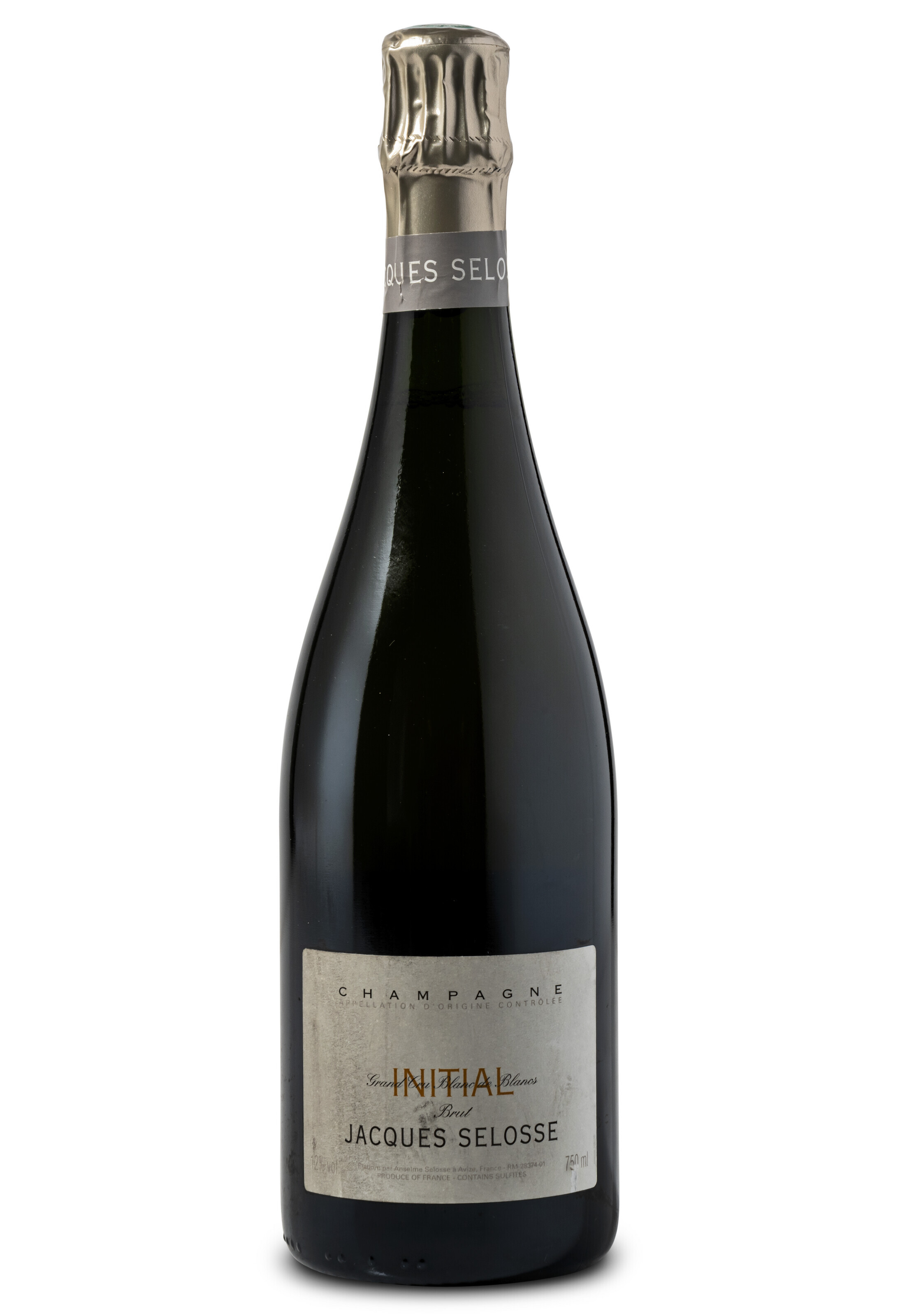 Jacques Selosse Initial NV, AvizeSlightly bin-soiled labels. Disgorged ...