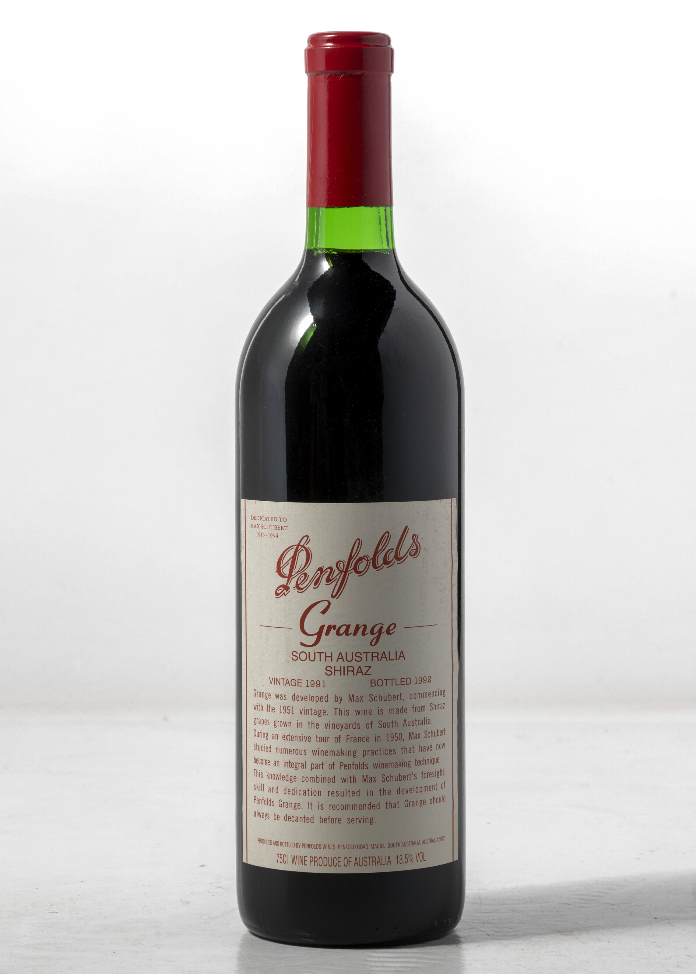 Penfolds Grange 1991, South Australia | Christie’s