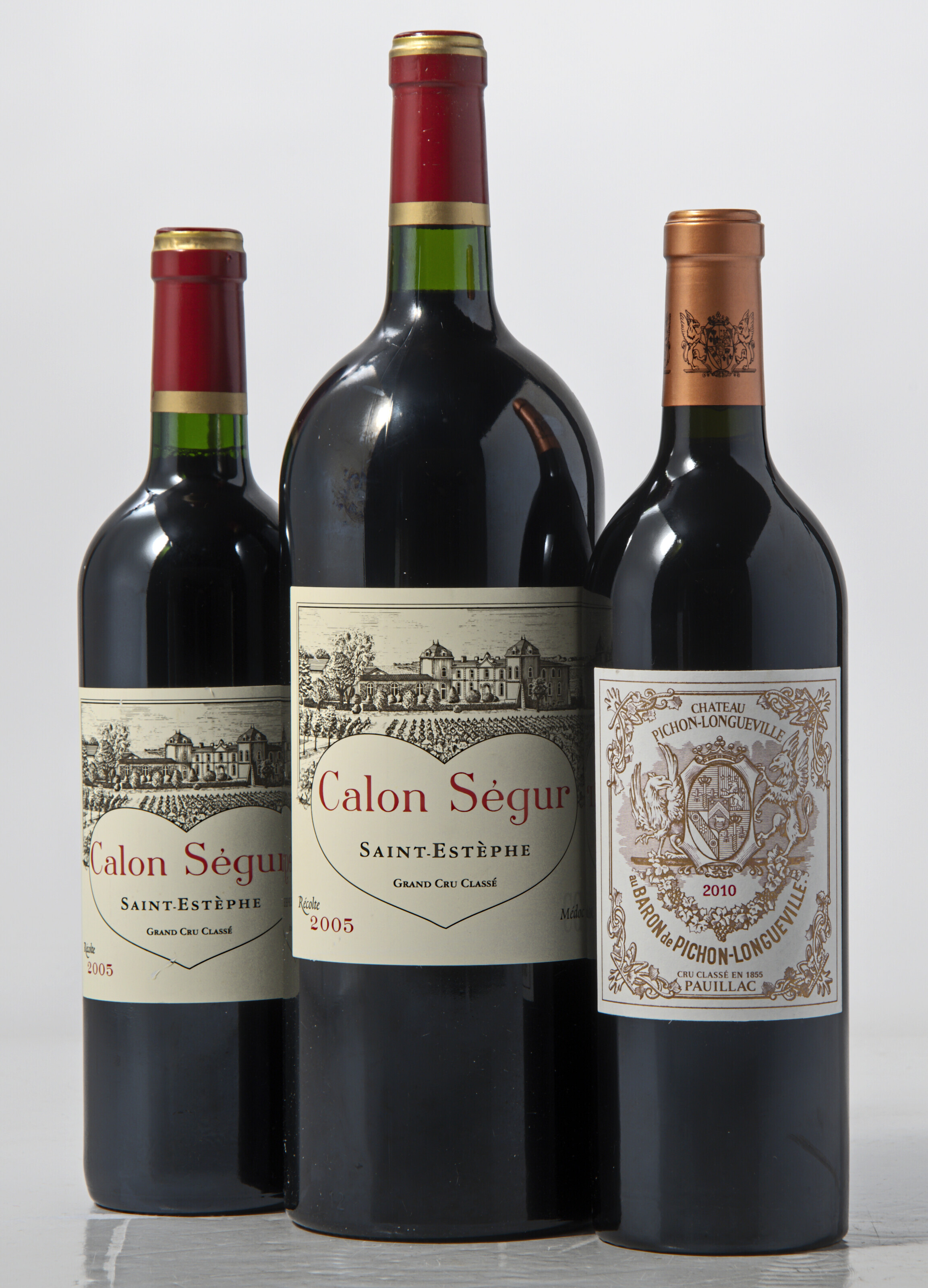 Mixed Pichon Baron and Calon-Ségur 2005-2010, Château Calon-Ségur ...