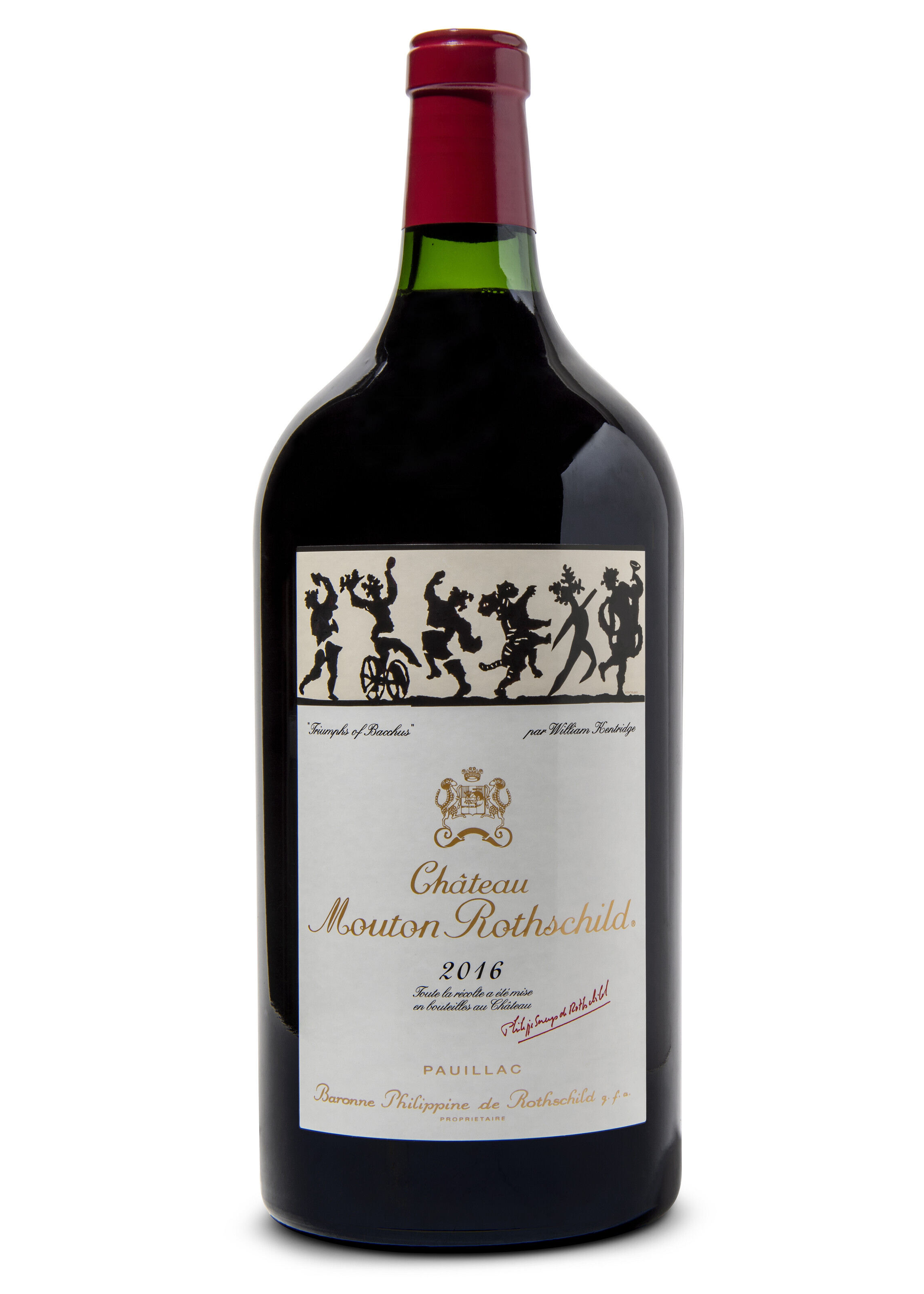 Château Mouton-Rothschild 2016, Pauillac, 1er cru classéIn original ...