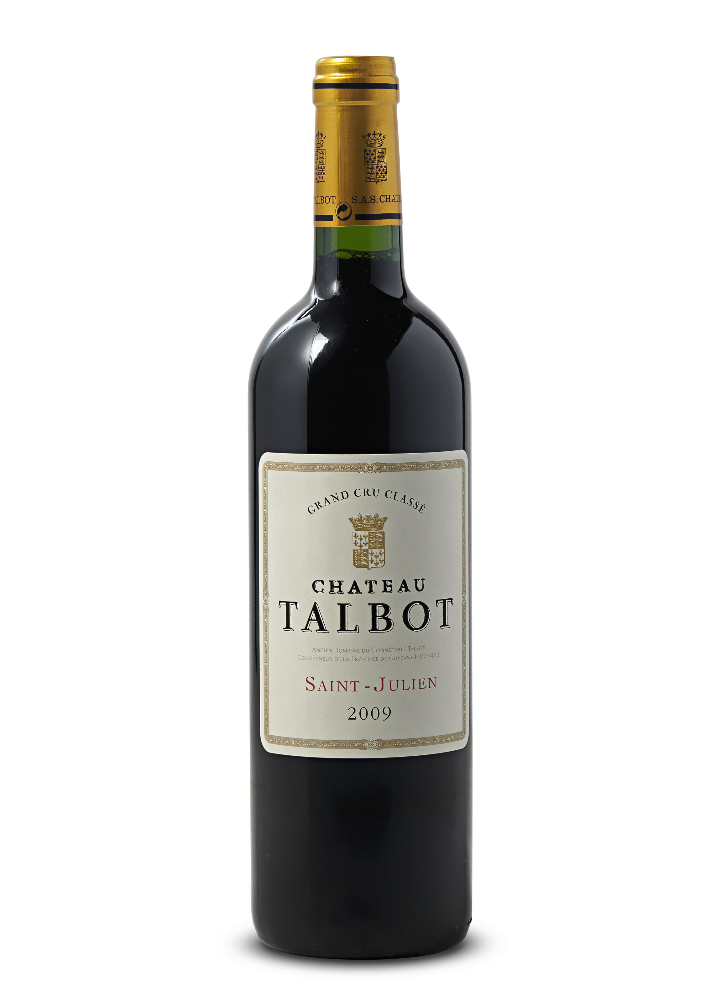 Château Talbot 2009, Saint-Julien, 4ème cru classéIn original wooden ...