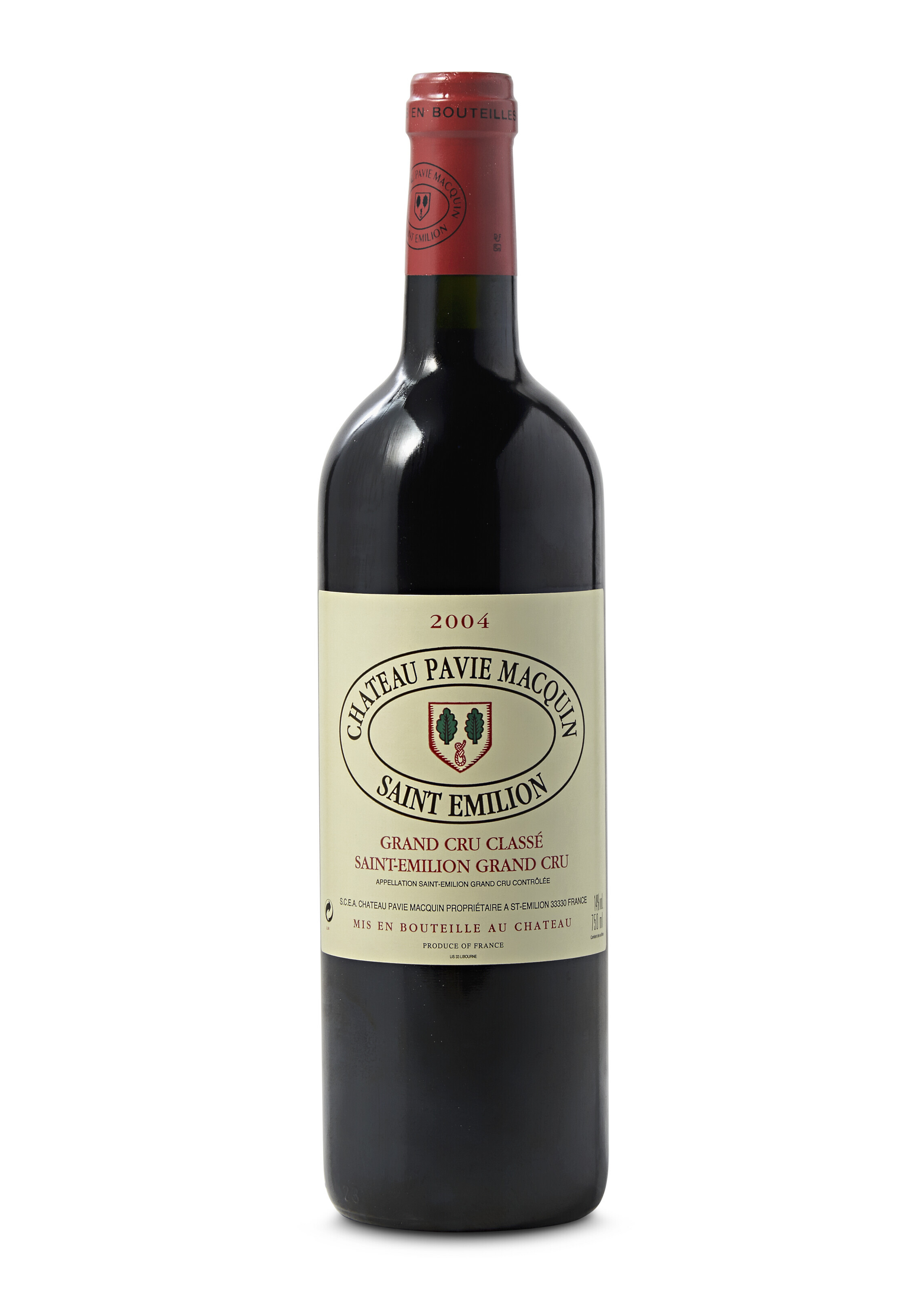 Château Pavie-Macquin 2004, Saint-Emilion, grand cru classéIn original ...