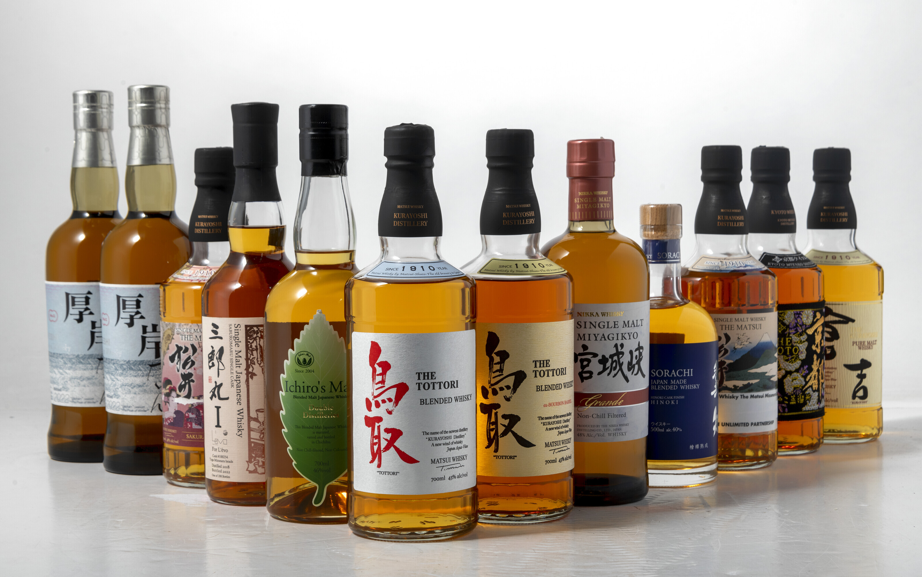 Mixed Japanese Whisky, Sorachi Hinoki Cask FinishIn presentation carton ...