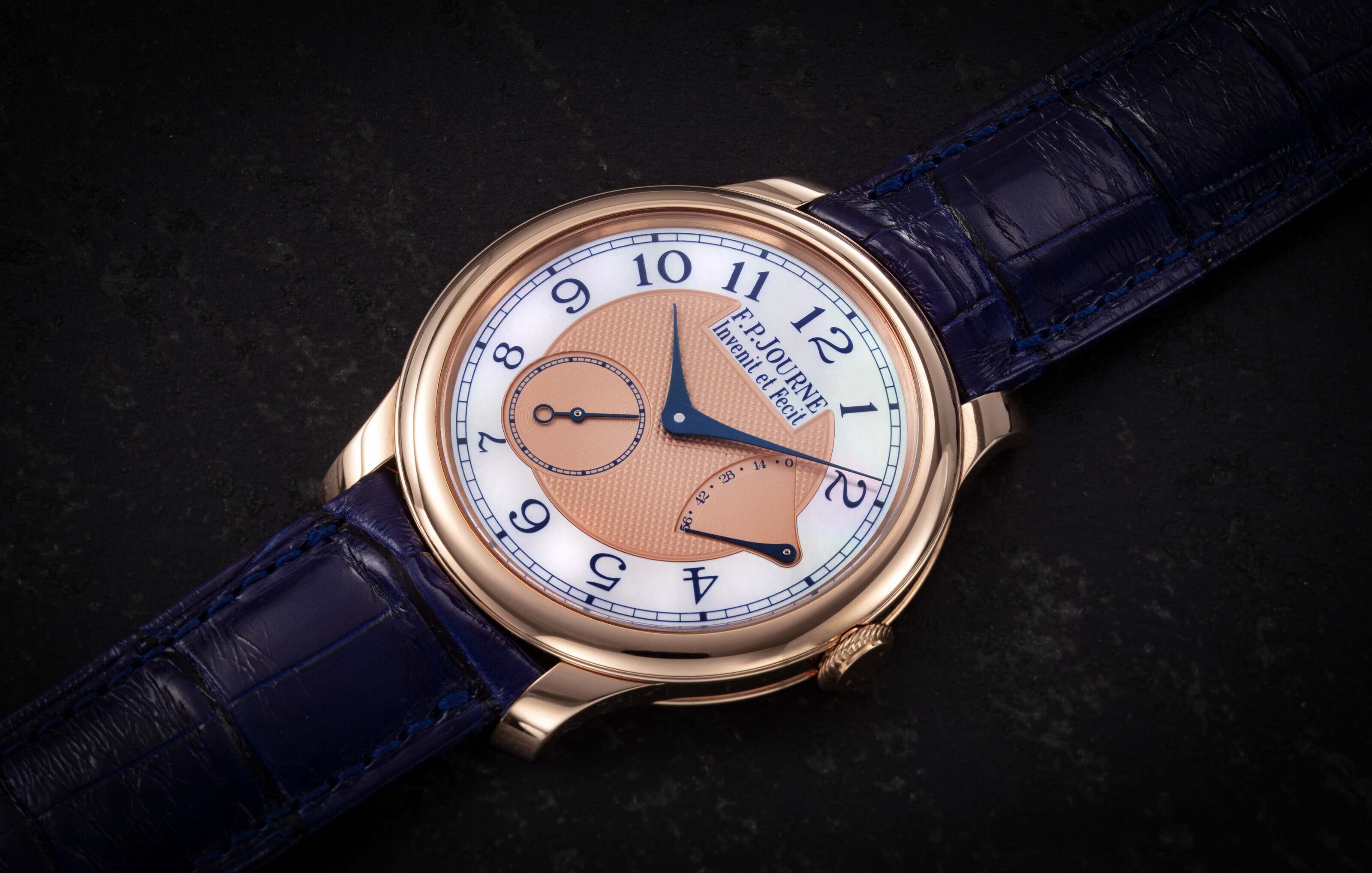 F.P. JOURNE, CHRONOMÈTRE SOUVERAIN NACRE BOUTIQUE EDITION, A RARE AND ...