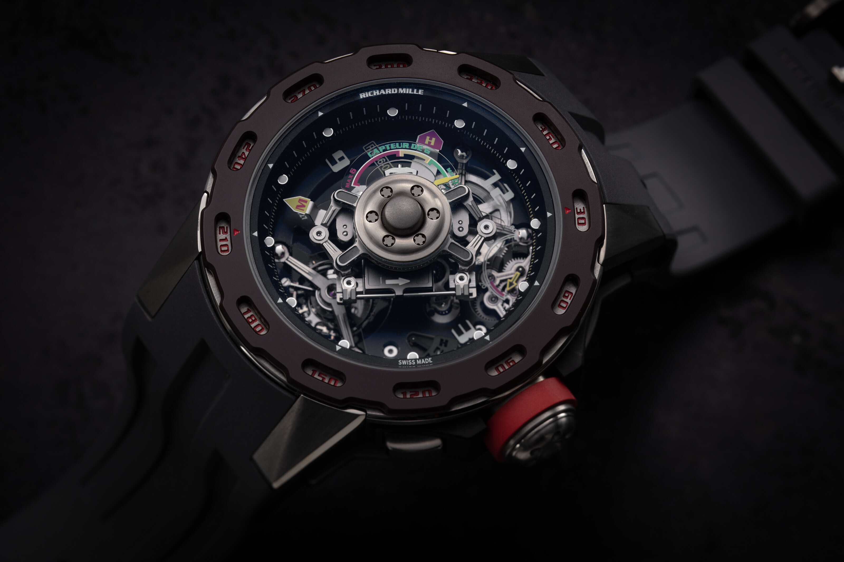RICHARD MILLE, RM36-01 CA-Ti AO SEBASTIAN LOEB, A MANUAL-WINDING ...