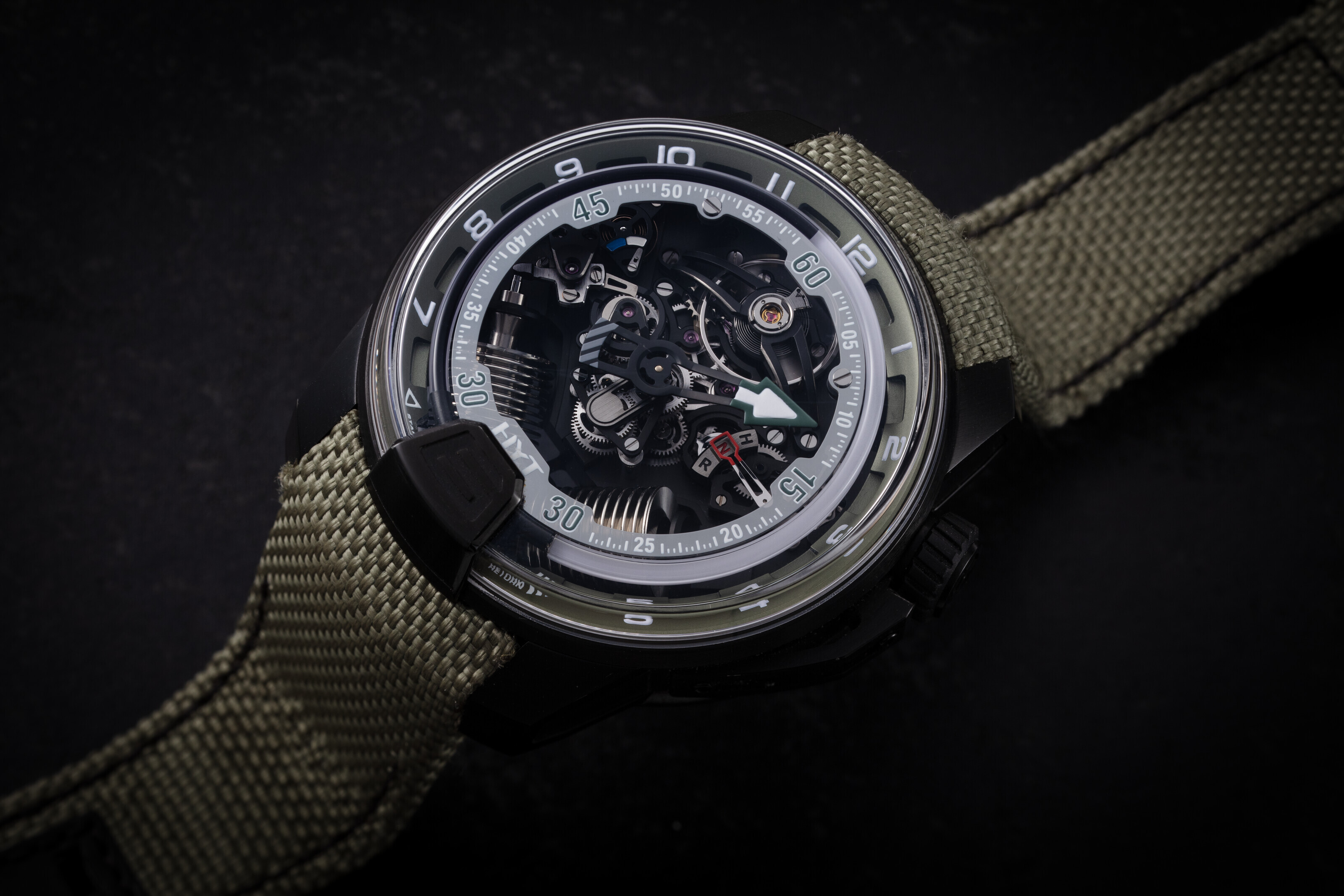 HYT, H2-DL-248461, A LIMITED EDITION TITANIUM HYDROMECHANICAL ...