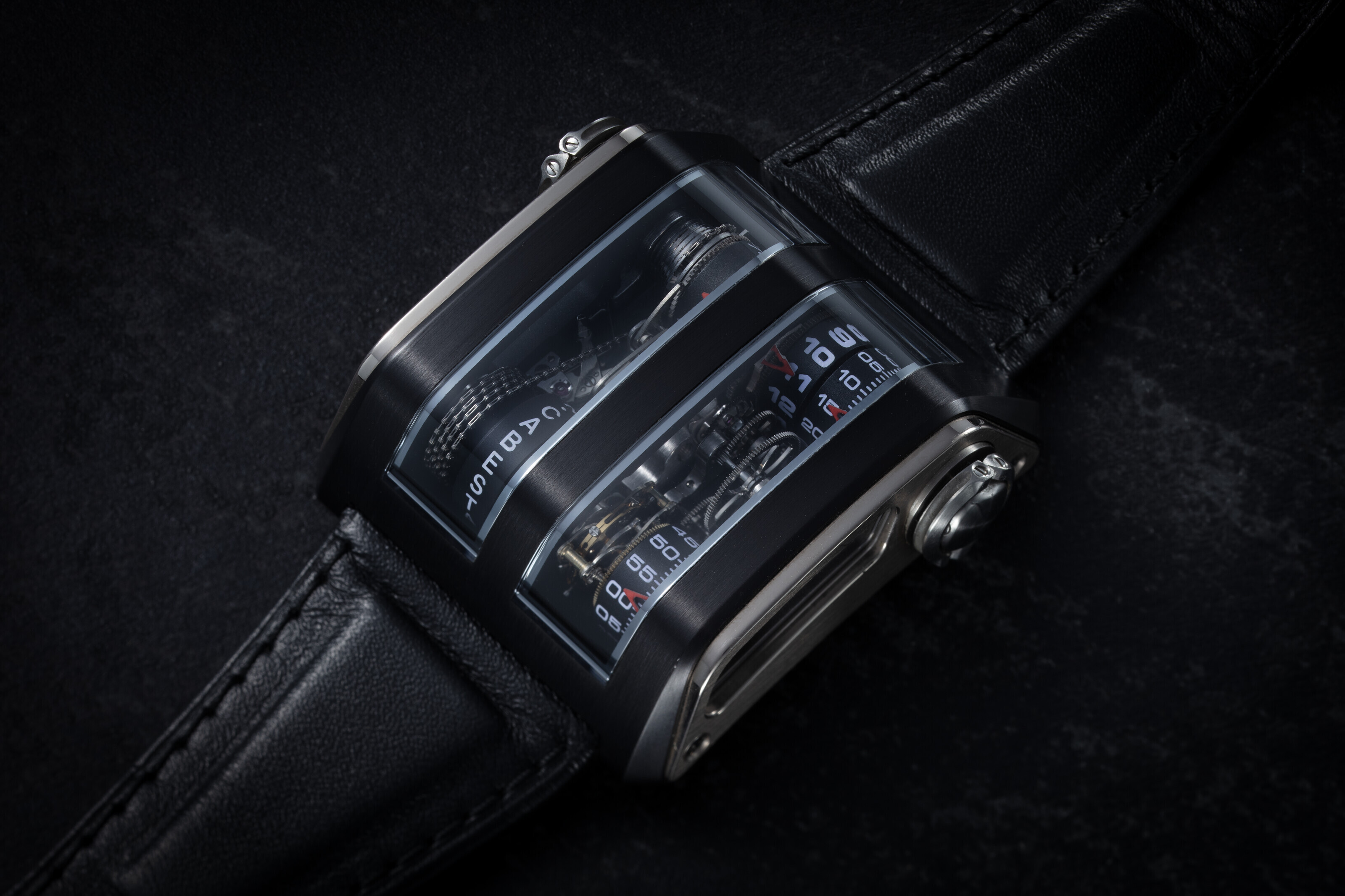 CABESTAN, TRAPEZIUM, A LIMITED EDITION TITANIUM AND GOLD TOURBILLON ...