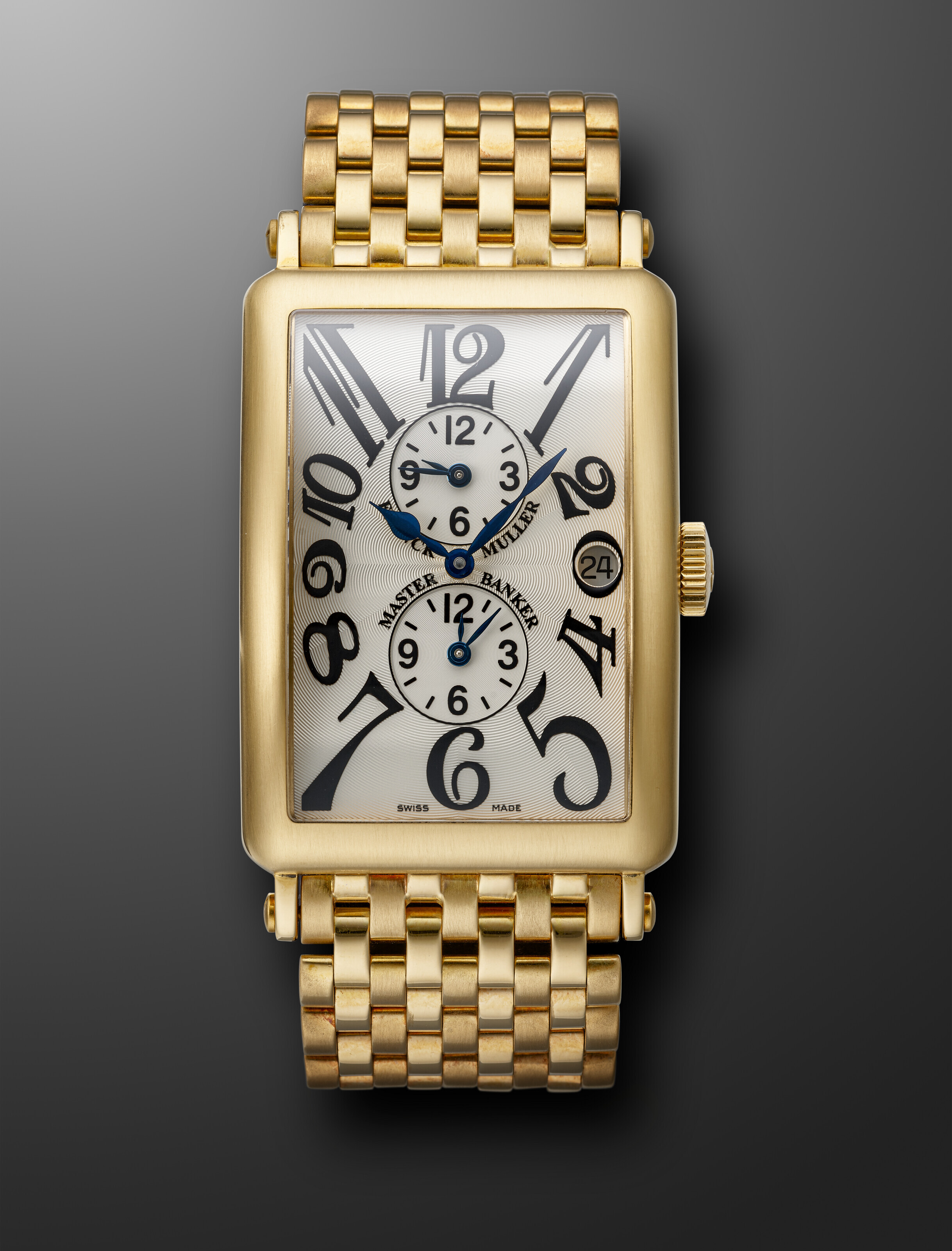 FRANCK MULLER, PINK GOLD THREE TIME ZONE 'MASTER BANKER LONG ISLAND ...