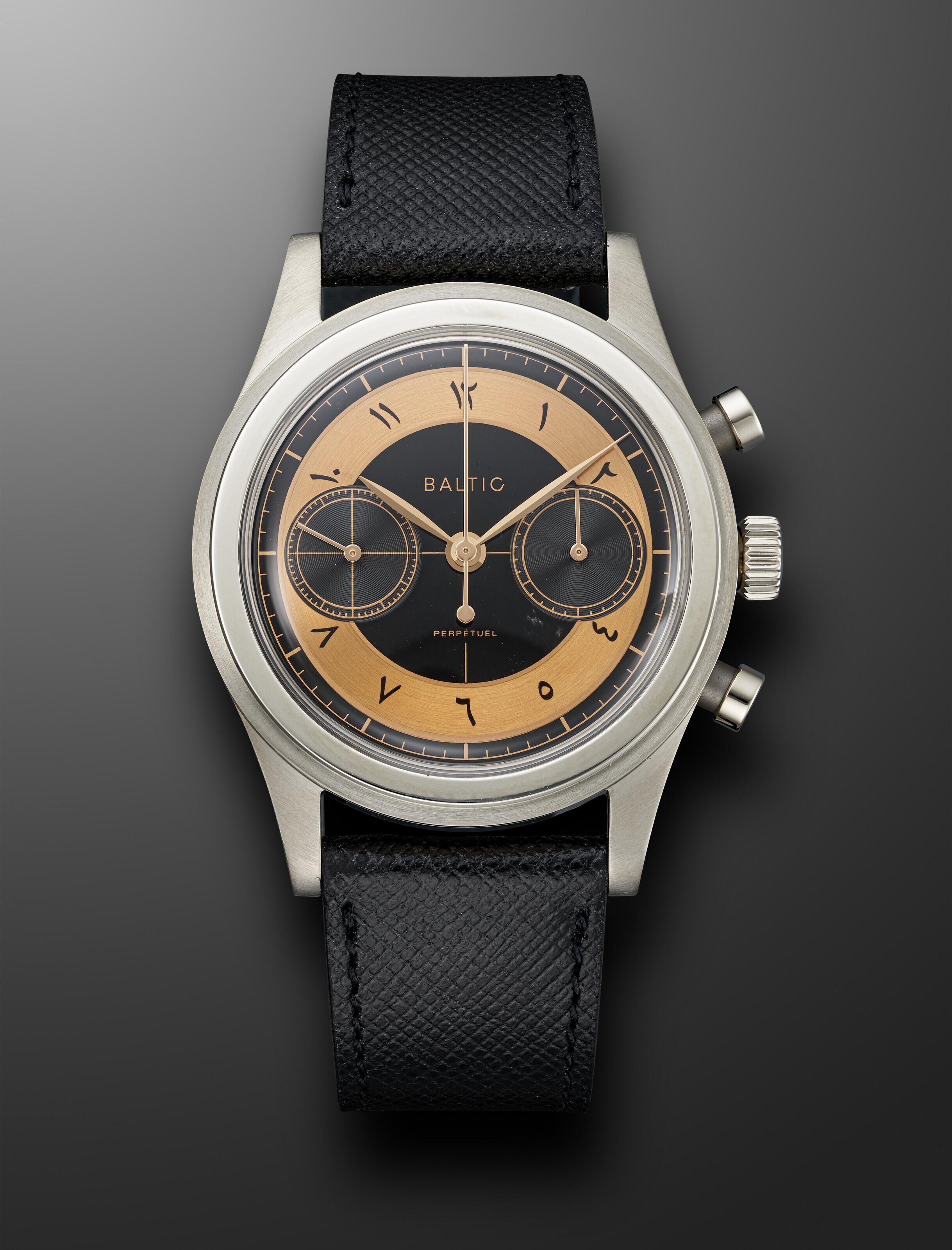 BALTIC FOR PERPETUEL, LIMITED EDITION TITANIUM CHRONOGRAPH 'BICOMPAX ...