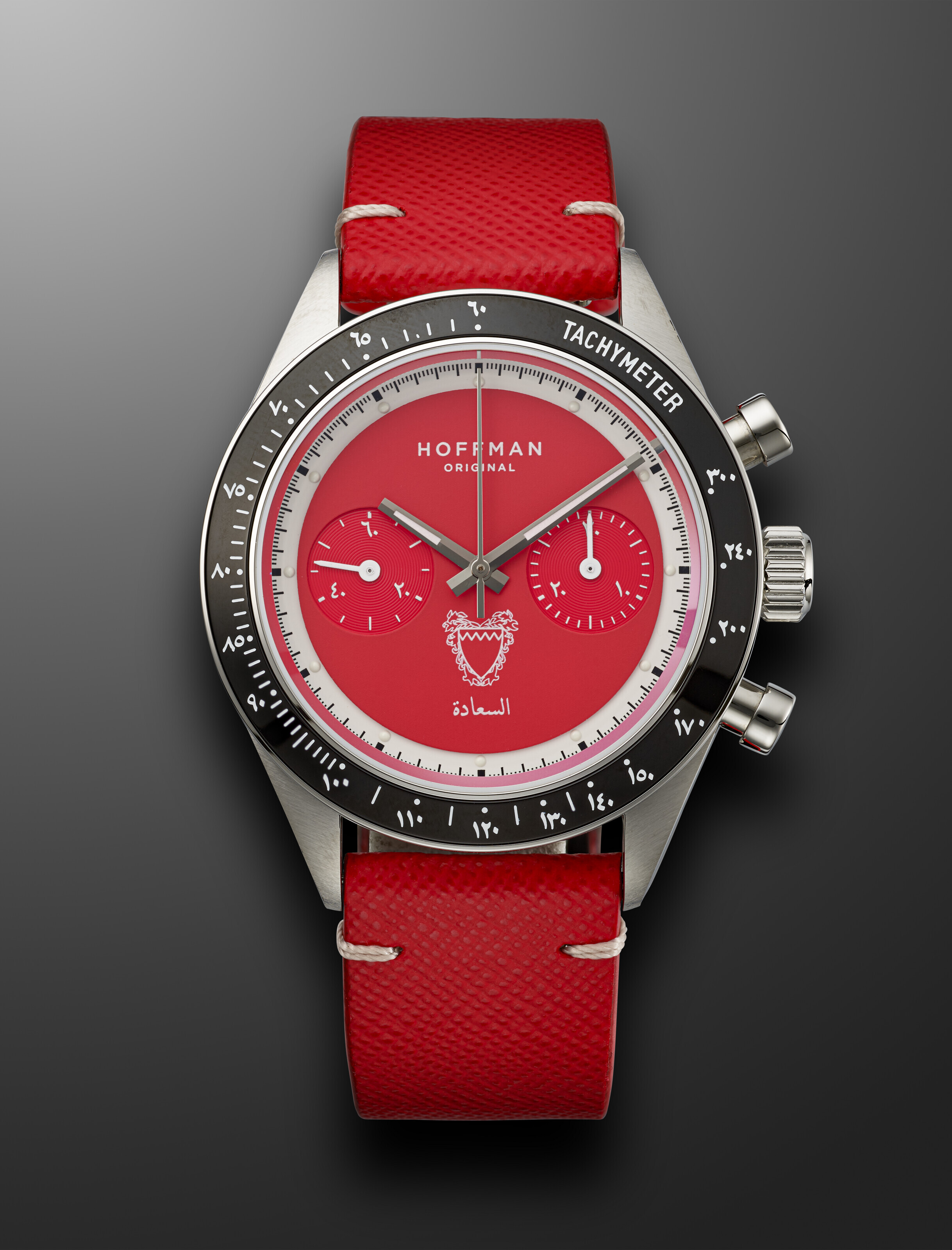 HOFFMAN FOR PERPETUEL, LIMITED EDITION STAINLESS STEEL CHRONOGRAPH ...