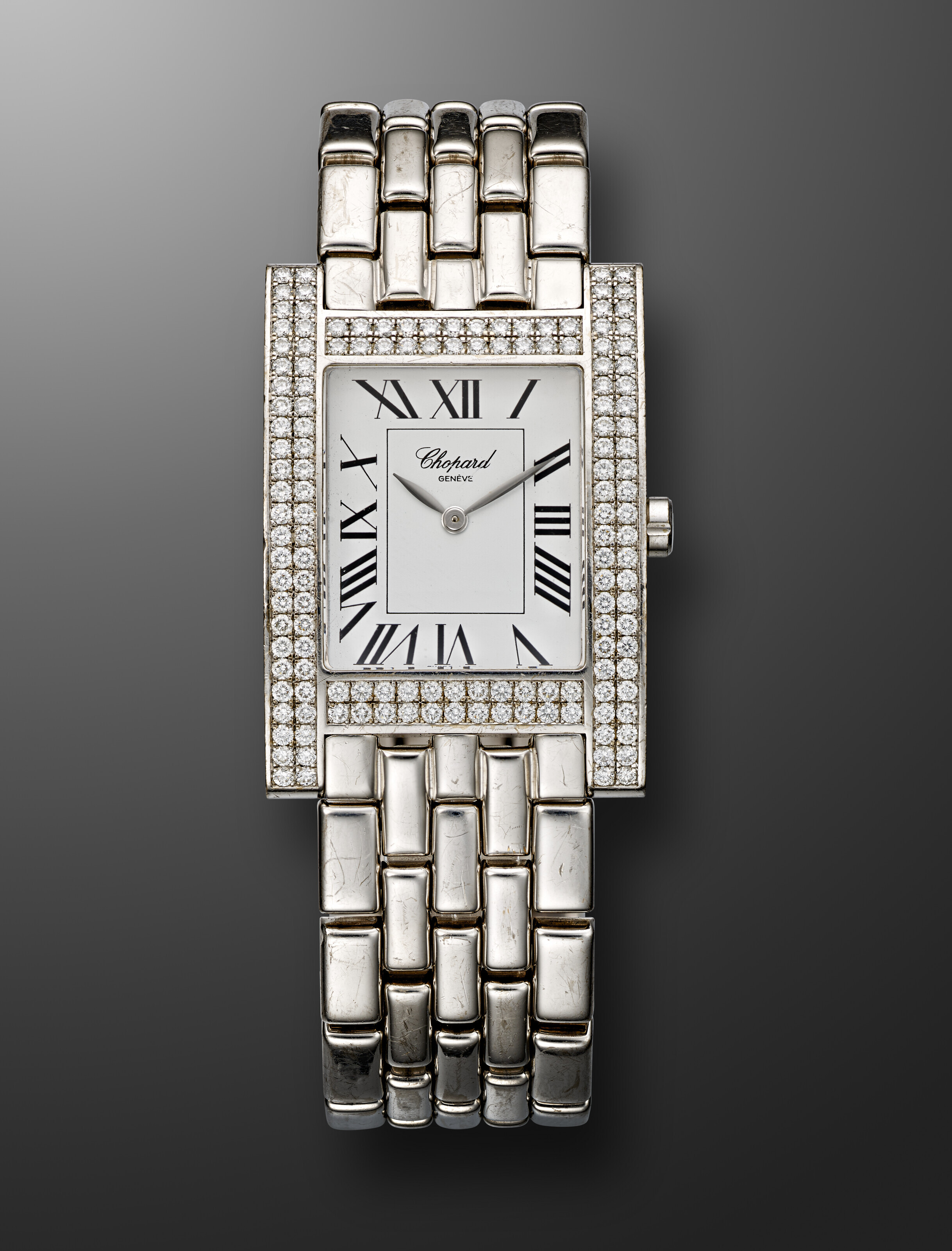 CHOPARD, WHITE GOLD AND DIAMOND-SET WRISTWATCH, | Christie’s