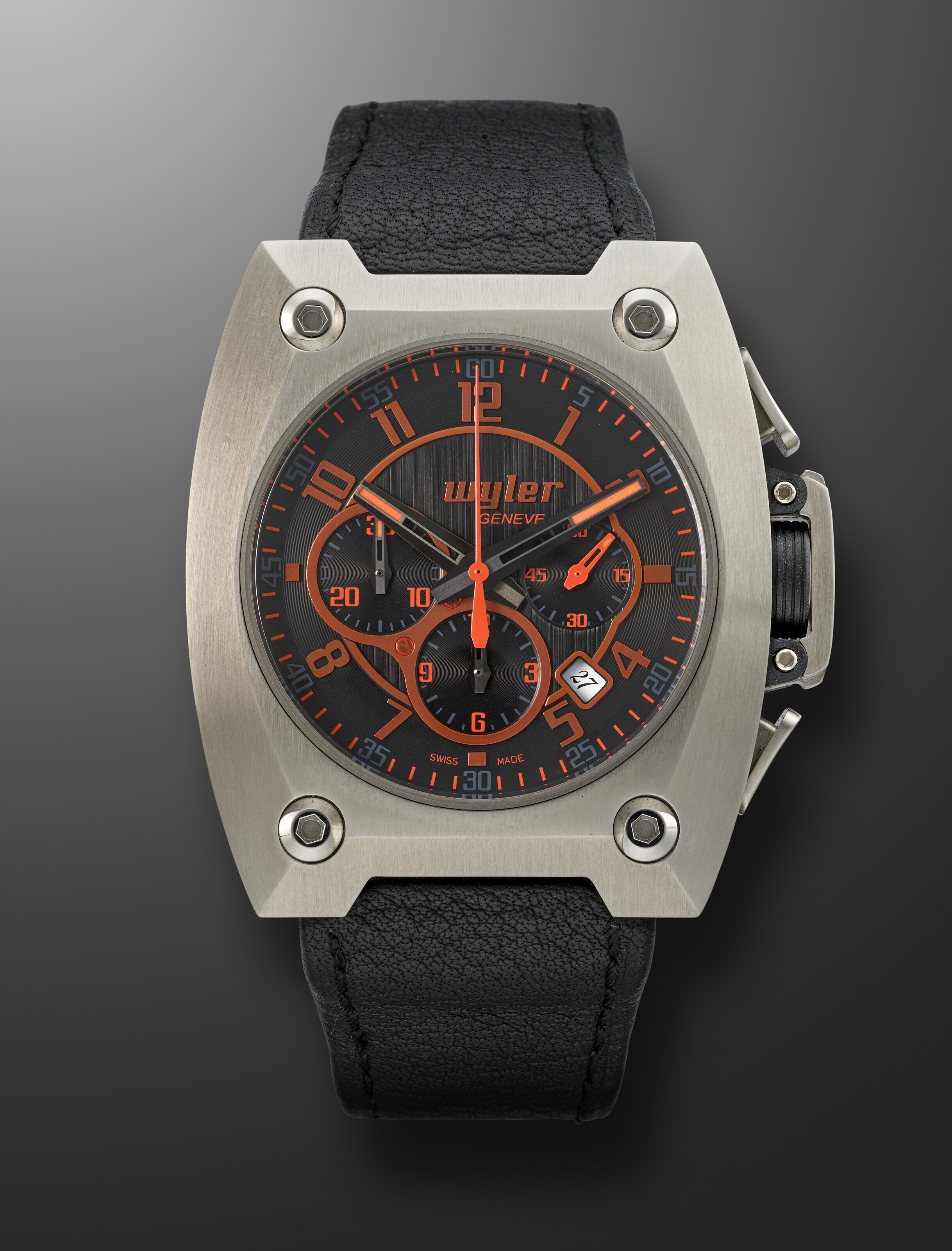 WYLER, LIMITED EDITION STAINLESS STEEL, TITANIUM AND CARBON FIBER ...