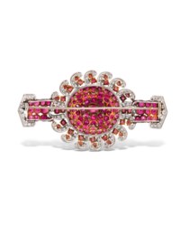 CARTIER RUBY AND DIAMOND BROOCH | Christie's