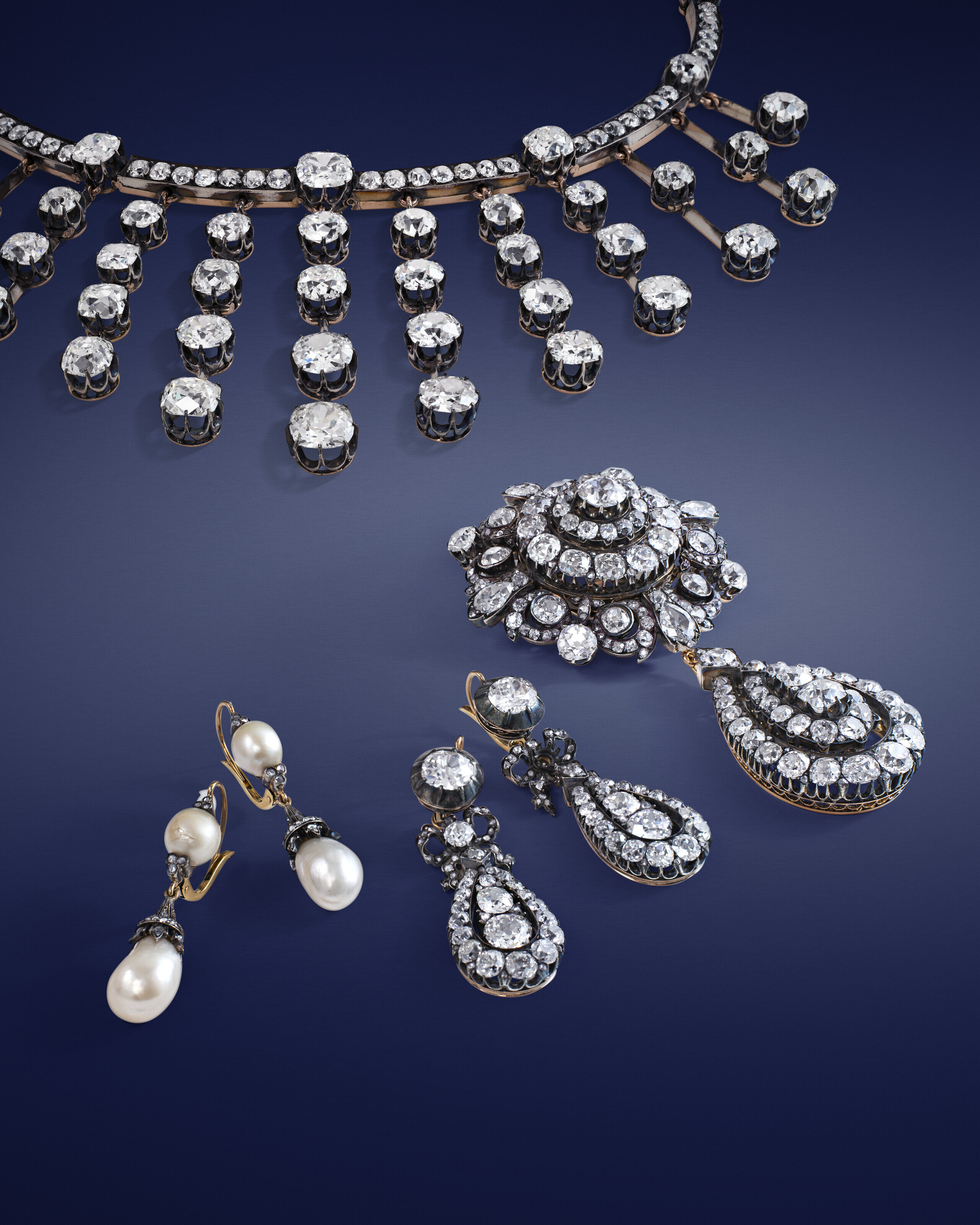 THE BESSBOROUGH DIAMOND TIARAAN IMPRESSIVE CHAUMET ART DECO DIAMOND ...