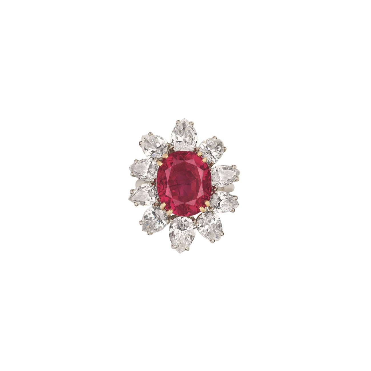 RARE CHAUMET RUBY AND DIAMOND RING | Christie's