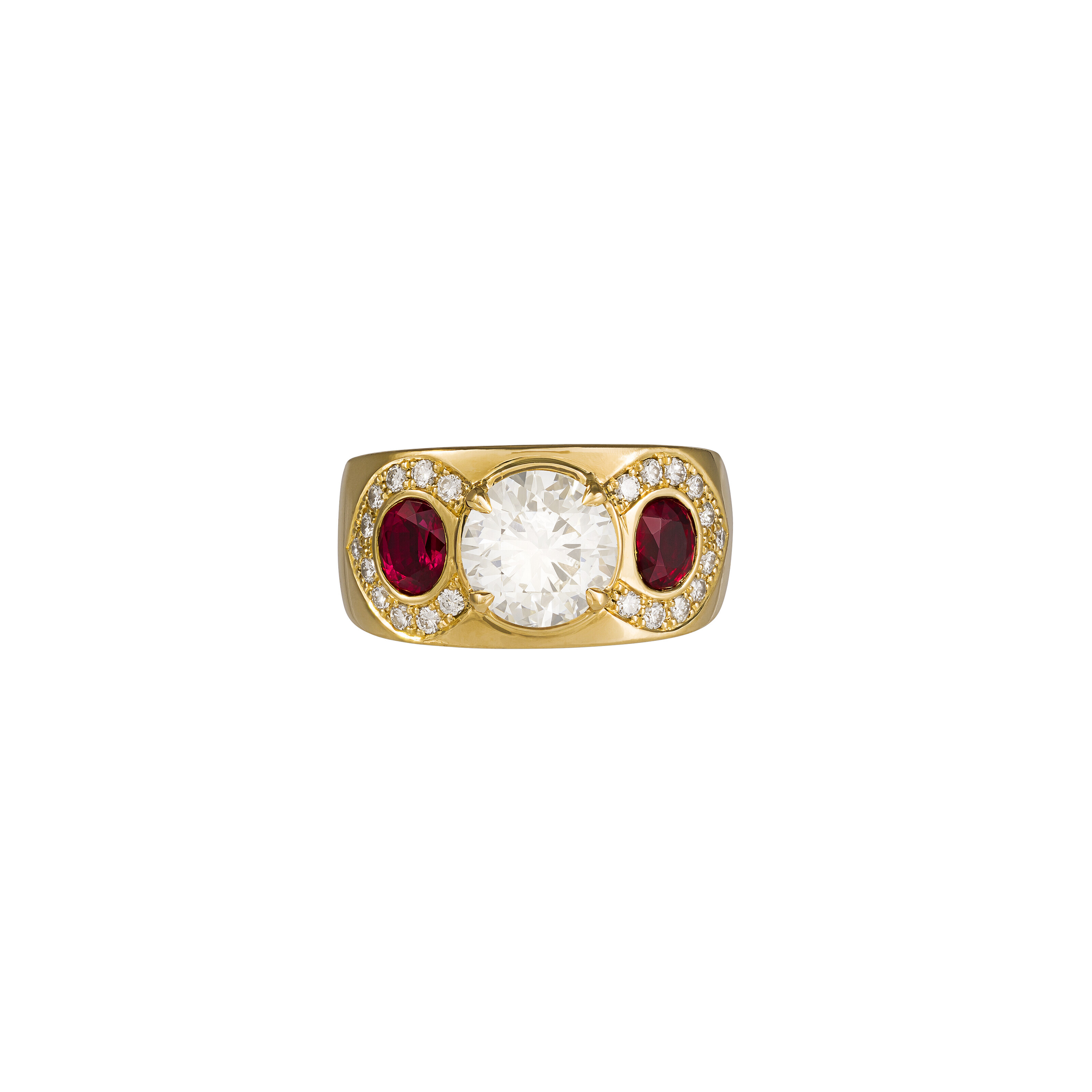 DIAMOND AND RUBY RING, | Christie’s