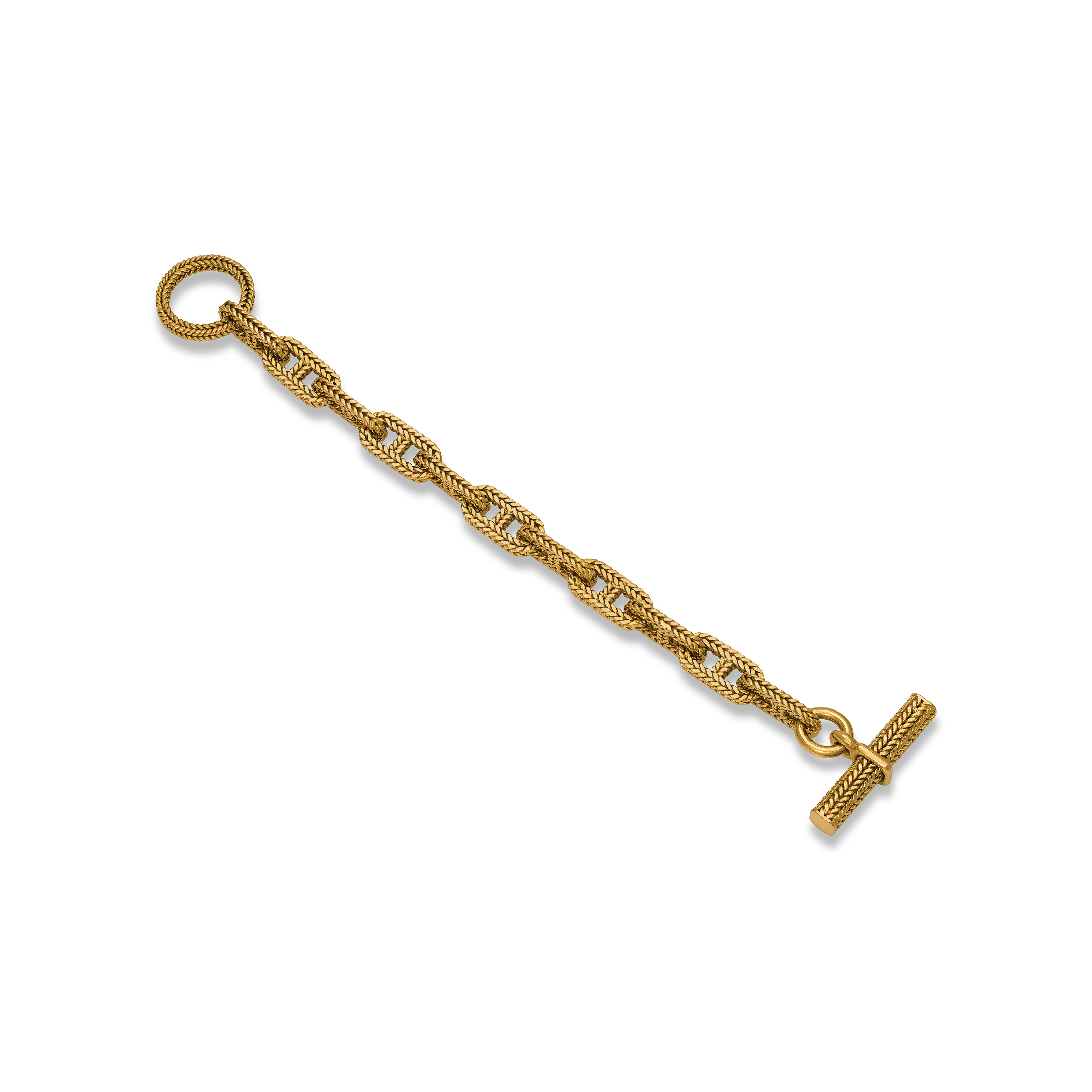 HERMÈS 'CHAÎNE D'ANCRE' GOLD BRACELET, | Christie’s