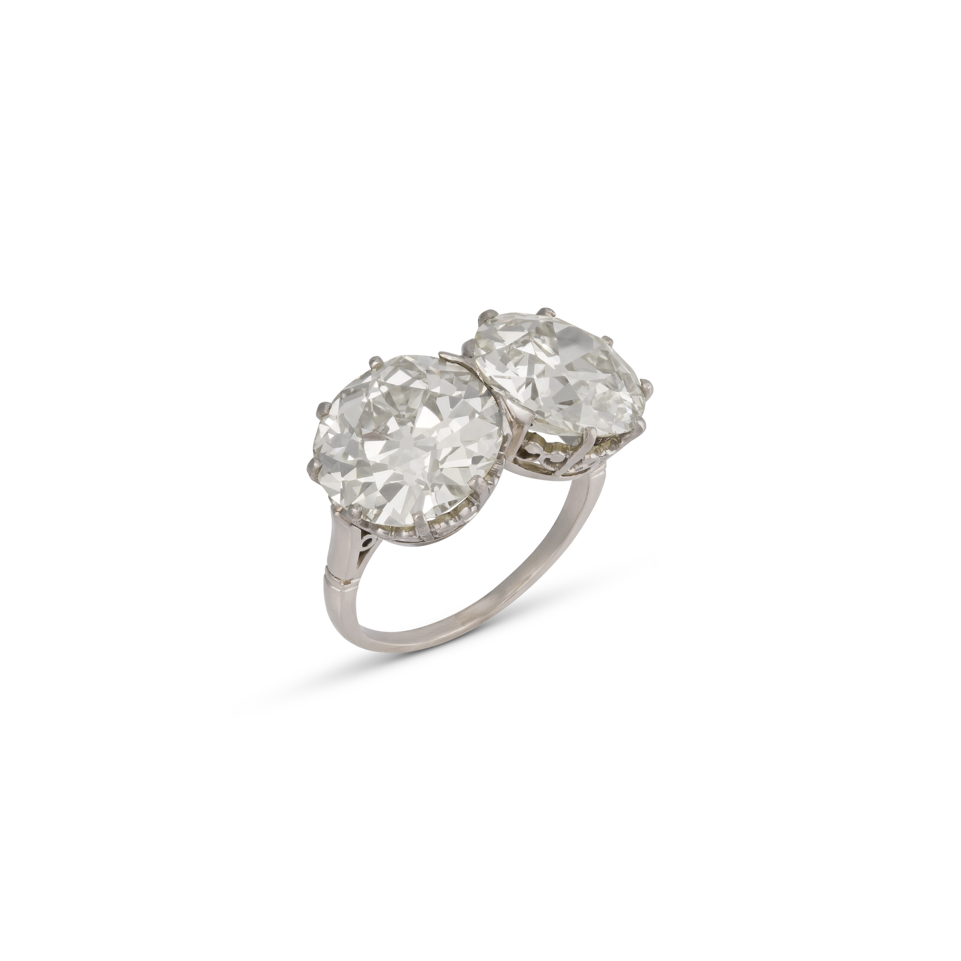 TWO STONE DIAMOND RING, | Christie’s