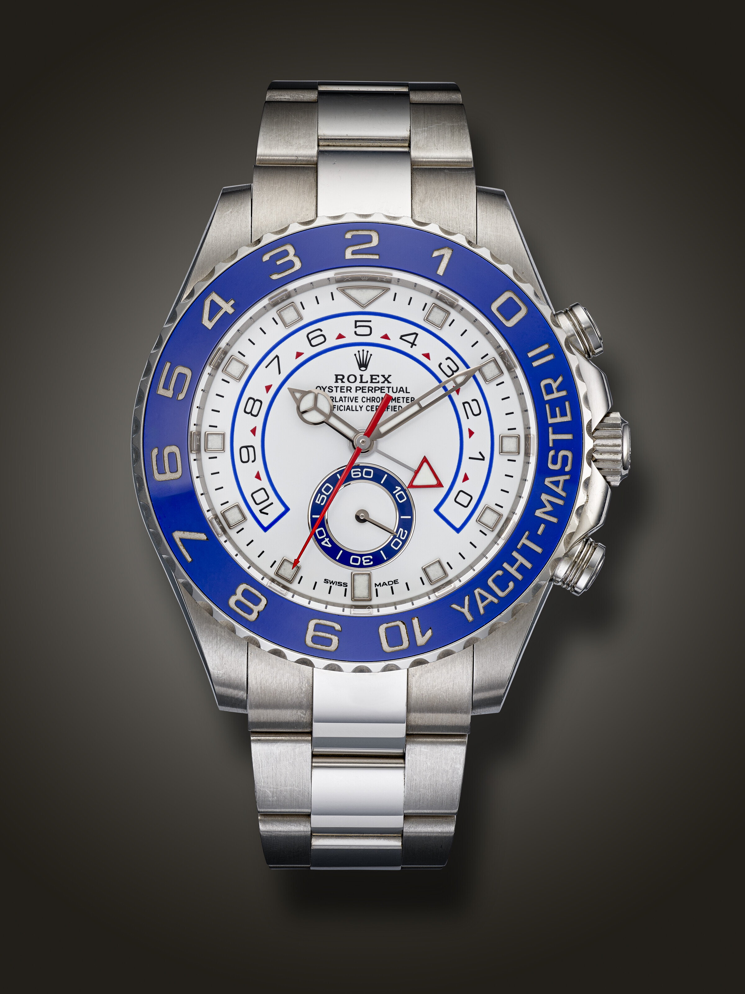 ROLEX, STAINLESS STEEL FLYBACK REGATTA TIMER 'YACHT-MASTER II', REF ...