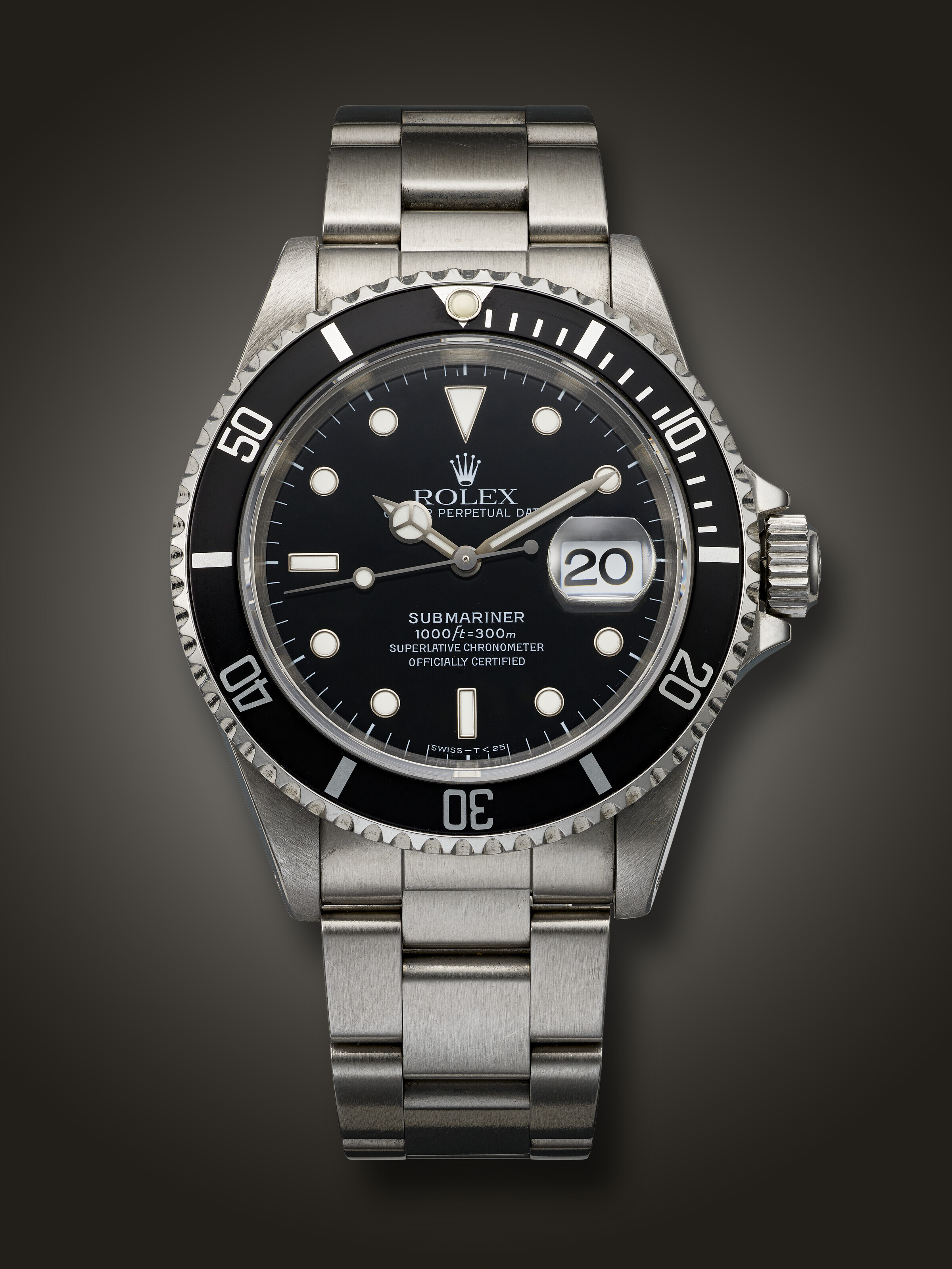 ROLEX, STAINLESS STEEL ‘SUBMARINER’, REF. 16610, | Christie’s