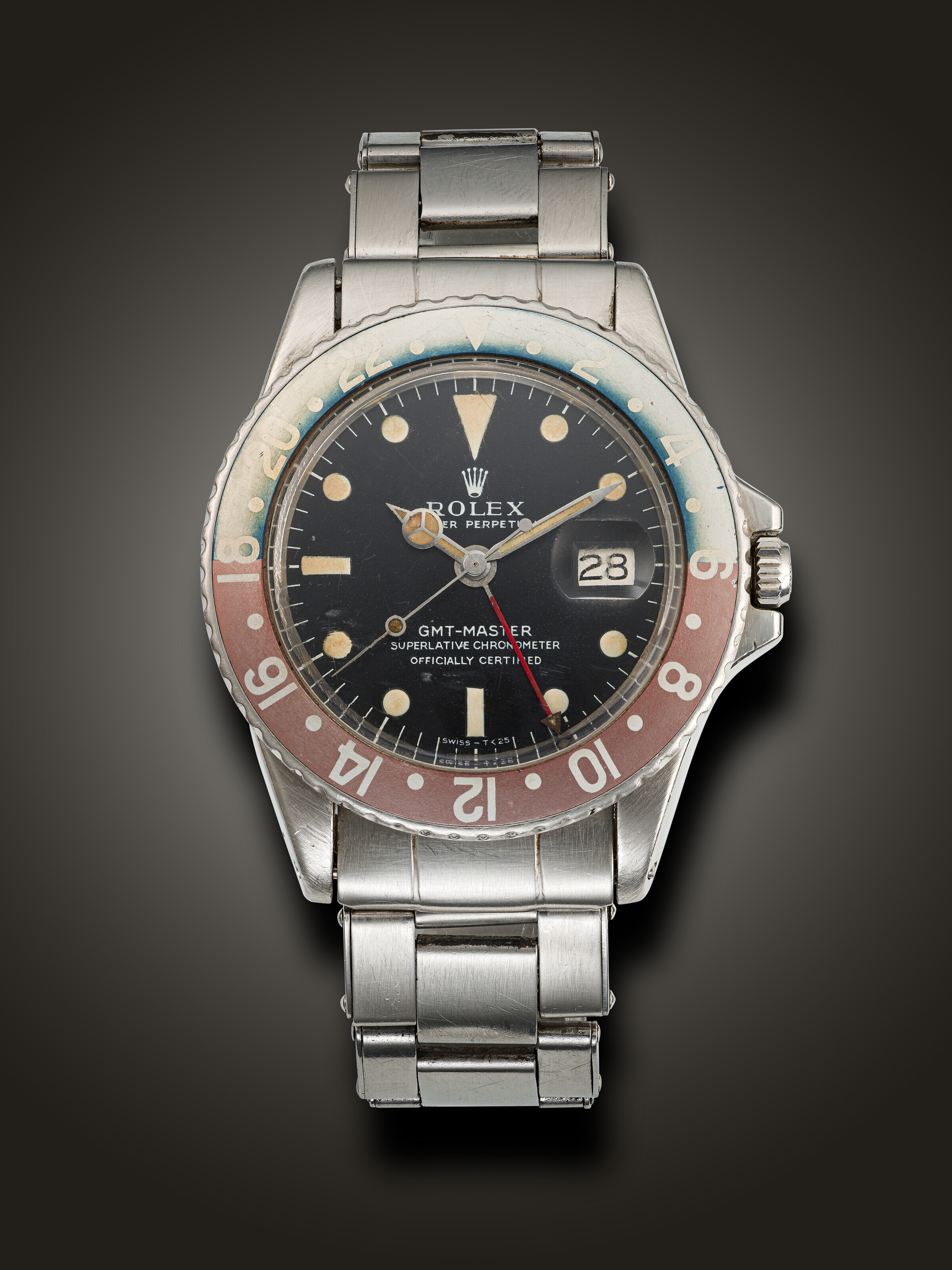 ROLEX, STAINLESS STEEL DUAL TIME 'GMT-MASTER', REF. 1675, | Christie’s