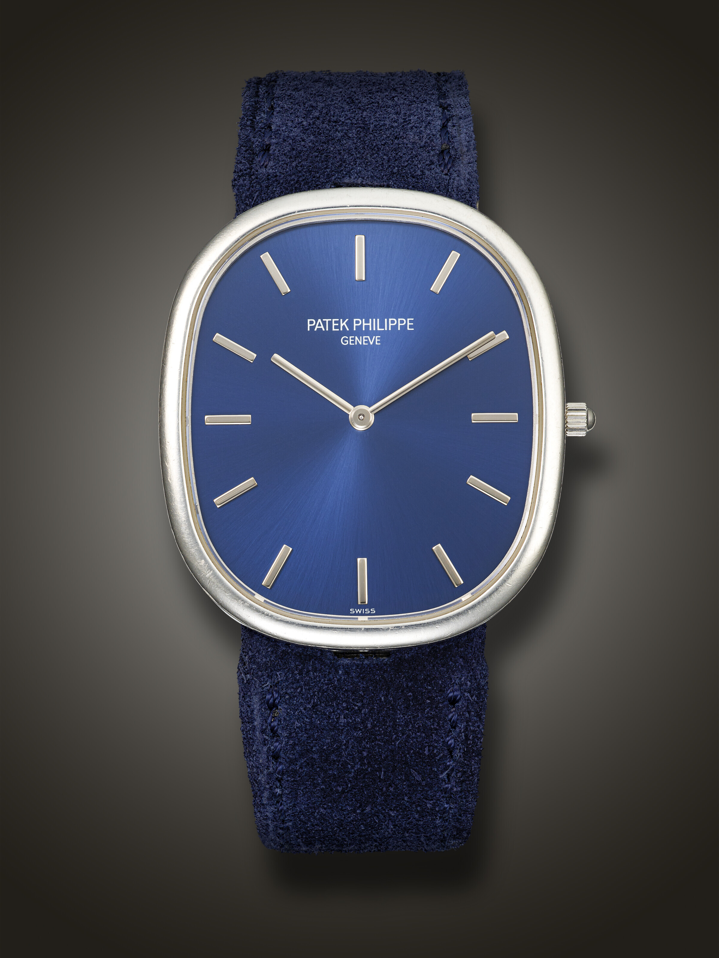 PATEK PHILIPPE, PLATINUM ‘ELLIPSE D'OR’, REF. 5738P, | Christie’s