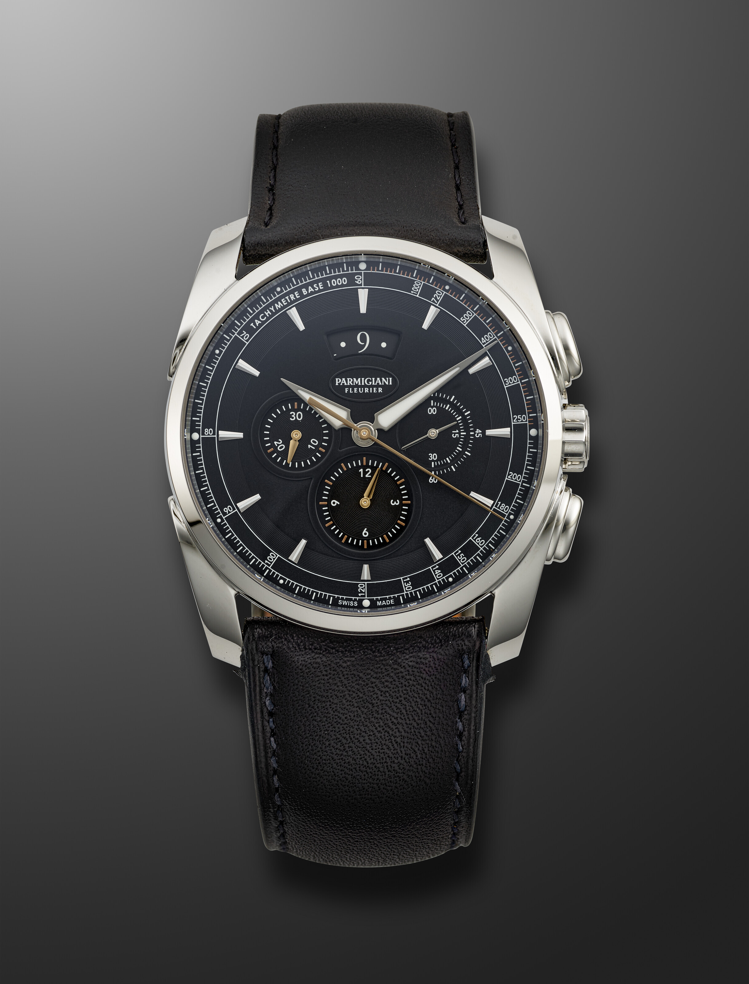 PARMIGIANI FLEURIER, STAINLESS STEEL CHRONOGRAPH 'TONDA METROGRAPHE ...